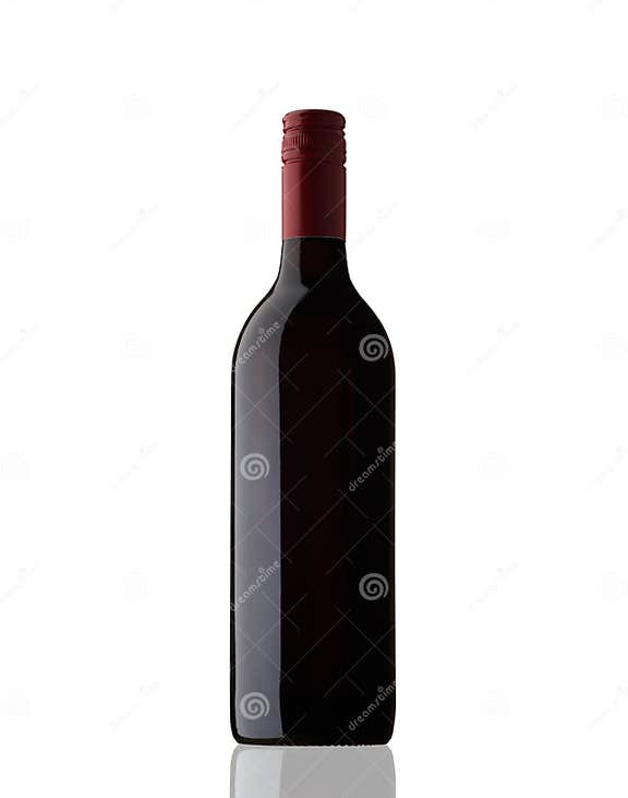 Frasco de vinho imagem de stock. Imagem de frasco, simples - 25193267