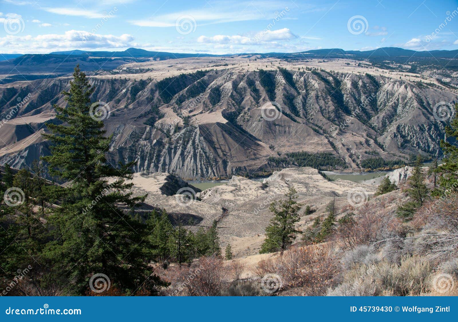 Fraser Canyon stock photo. Image of highland, ecoregion - 45739430