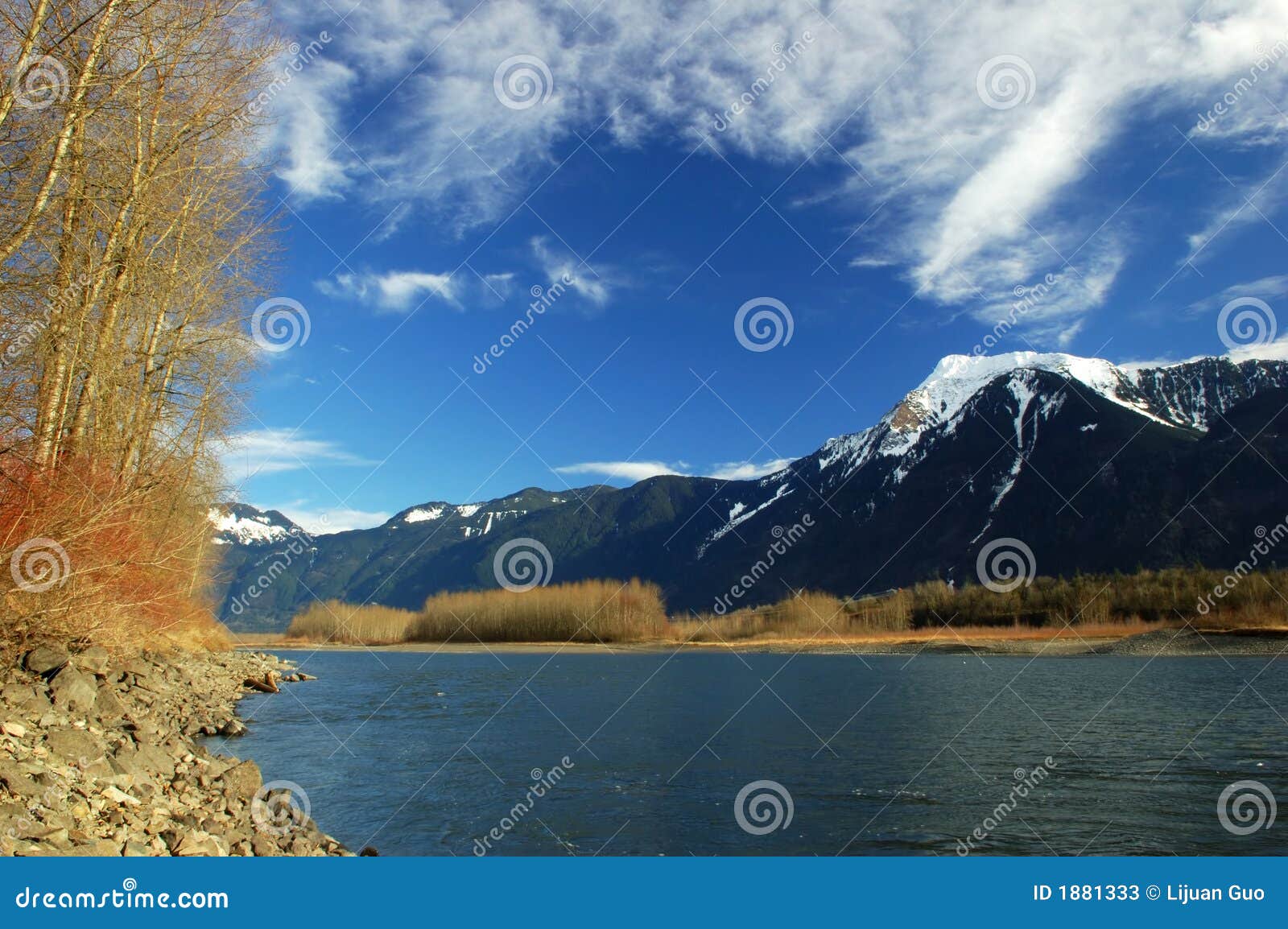 Fraser River Royalty-Free Stock Image | CartoonDealer.com #23182612