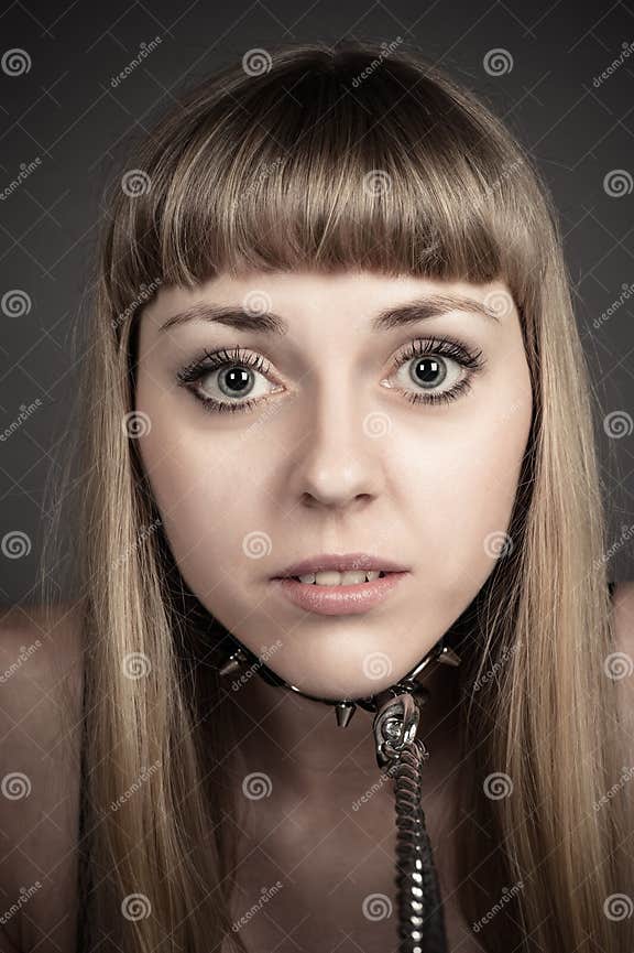 Frau auf einer Leine stockfoto. Bild von leinen, studio - 30601752