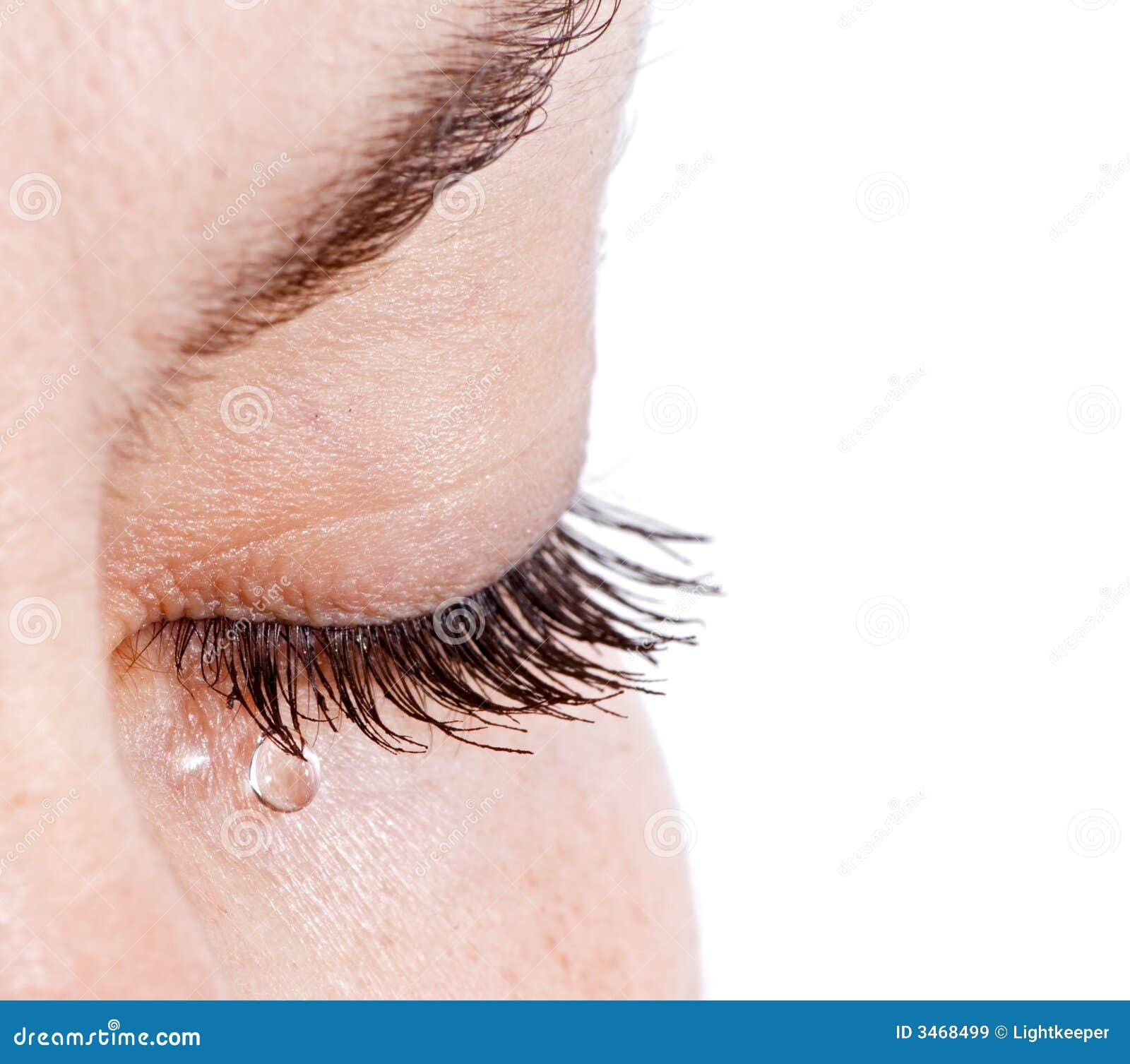 Frau in den Rissen stockbild. Bild von haut, weich, geschlossen - 3468499