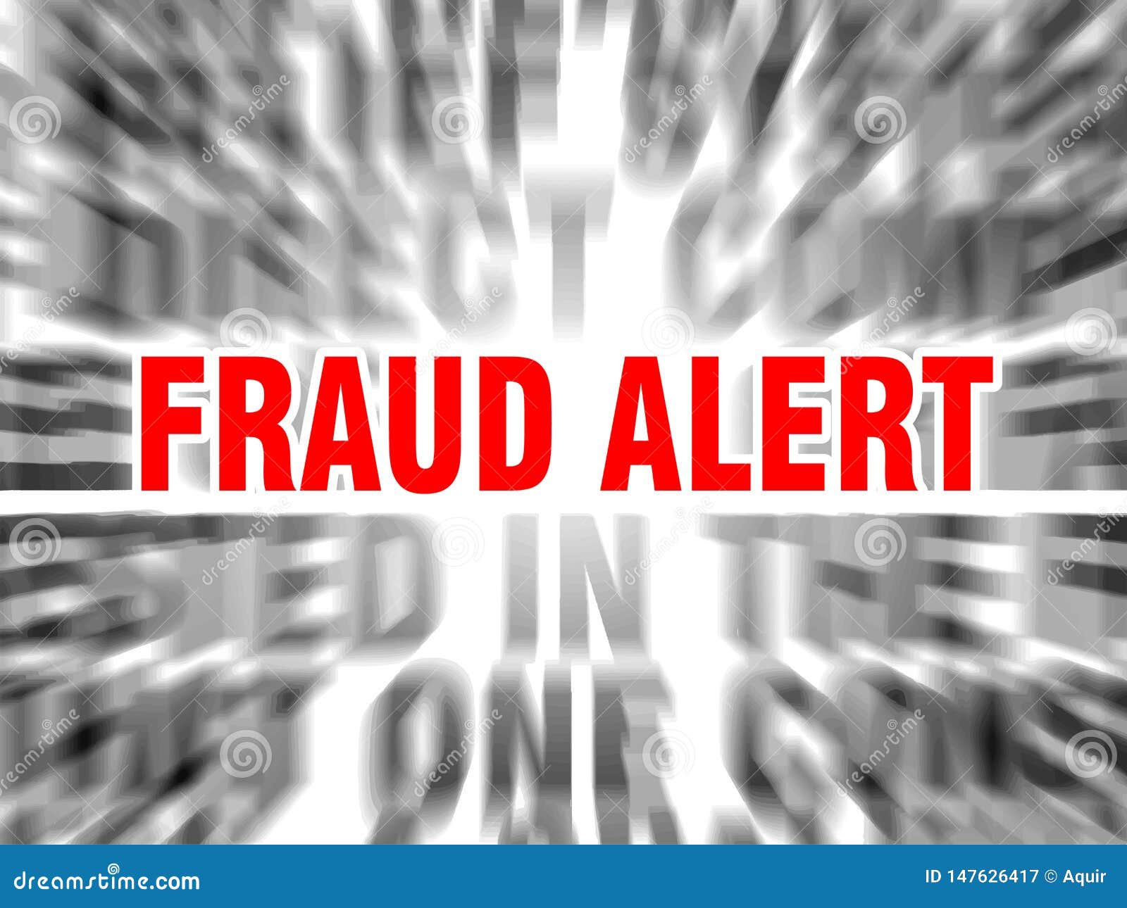 Fraud alert stock vector. Illustration of text, banner - 147626417
