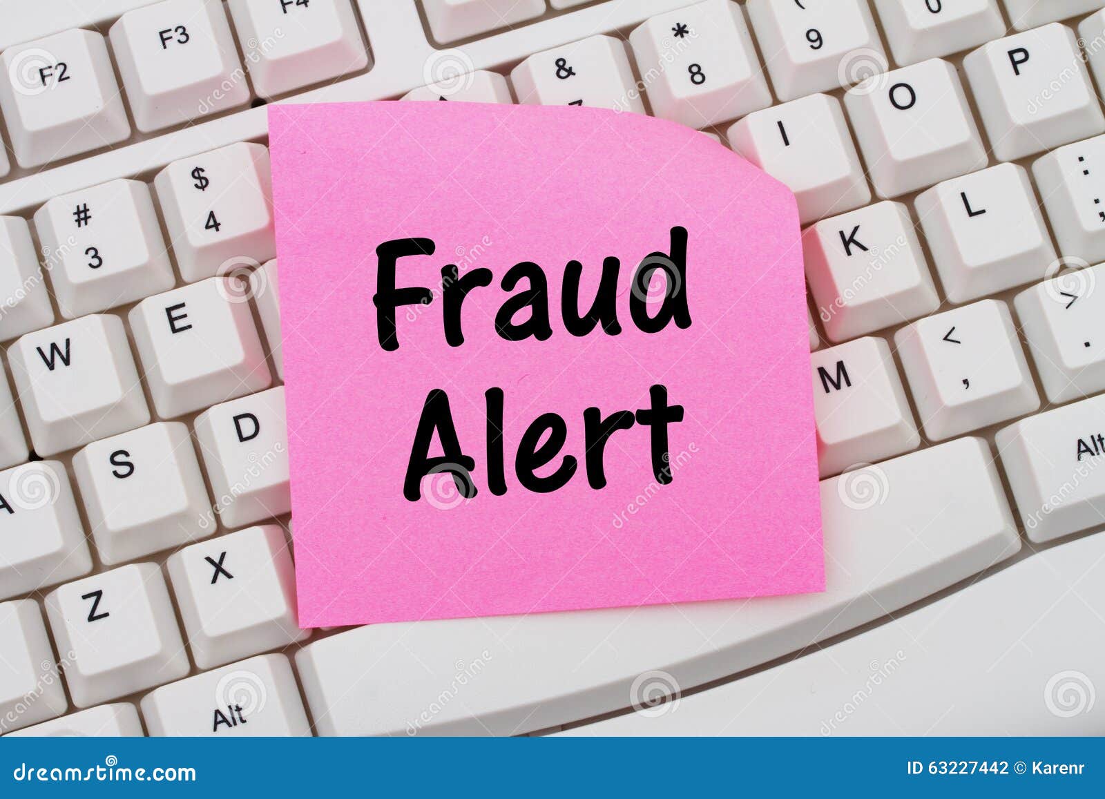 Fraud Alert stock photo. Image of internet, letters, idea - 63227442