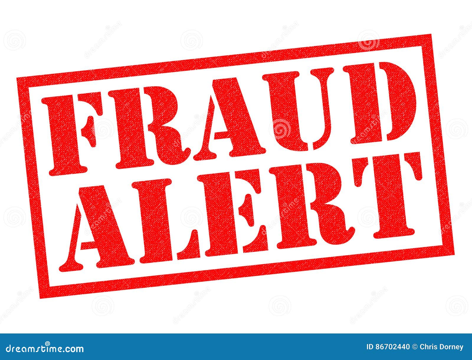 Fraud Alert Rectangular Stamp. Vector Illustration | CartoonDealer.com ...