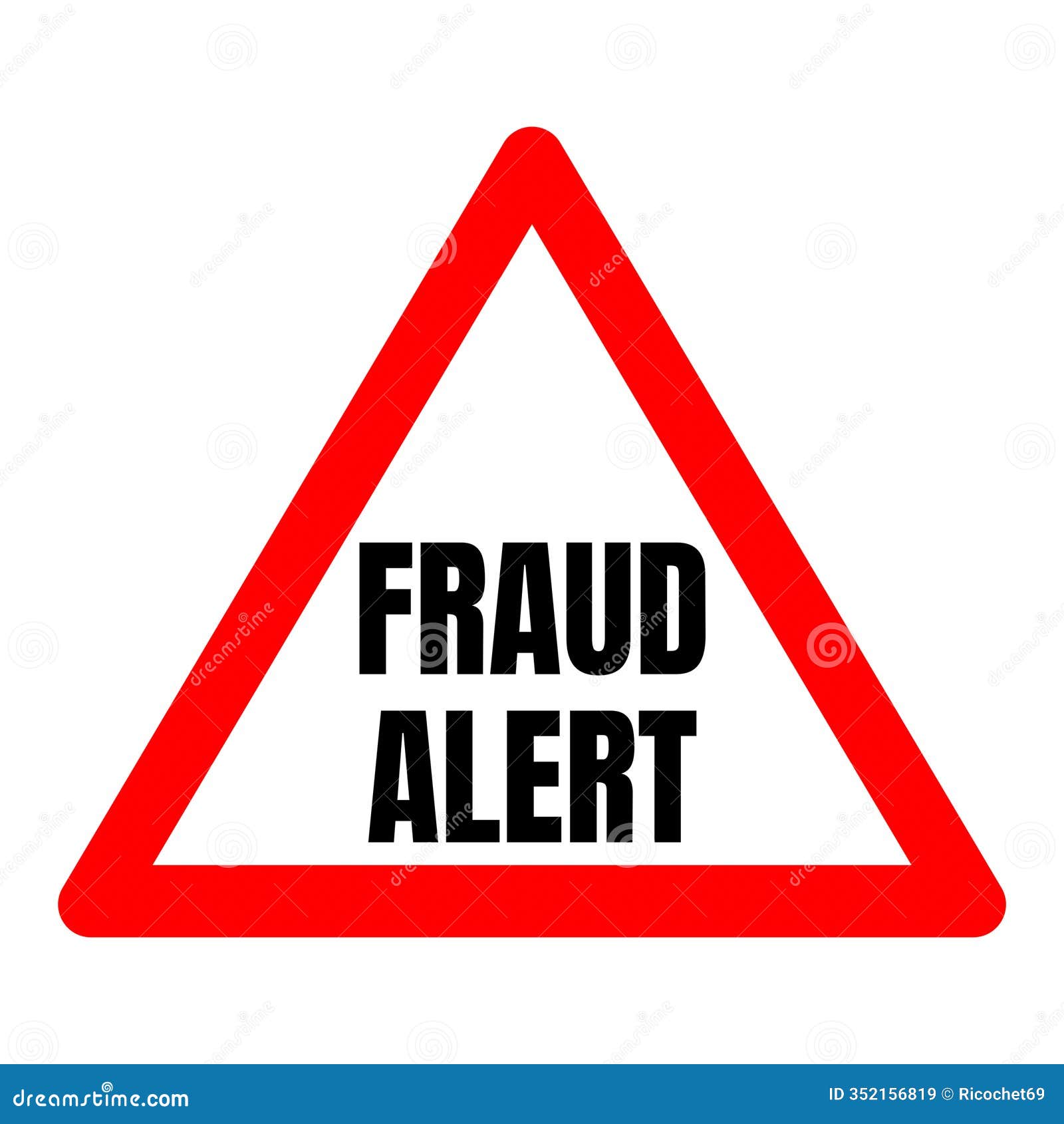 Fraud alert symbol icon stock illustration. Illustration of business ...