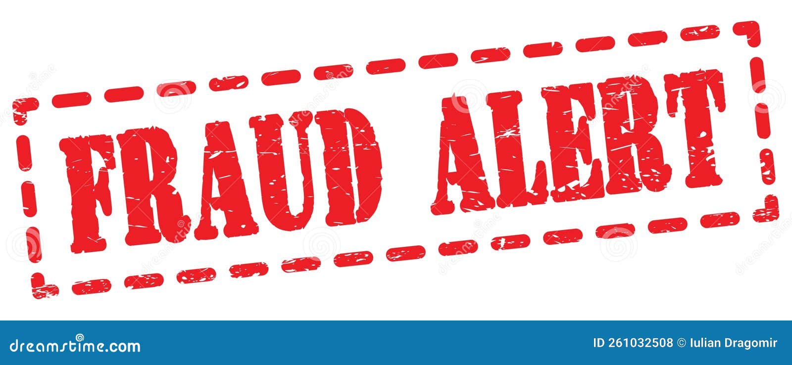 FRAUD ALERT Text Written on Red Stamp Sign Stock Illustration ...