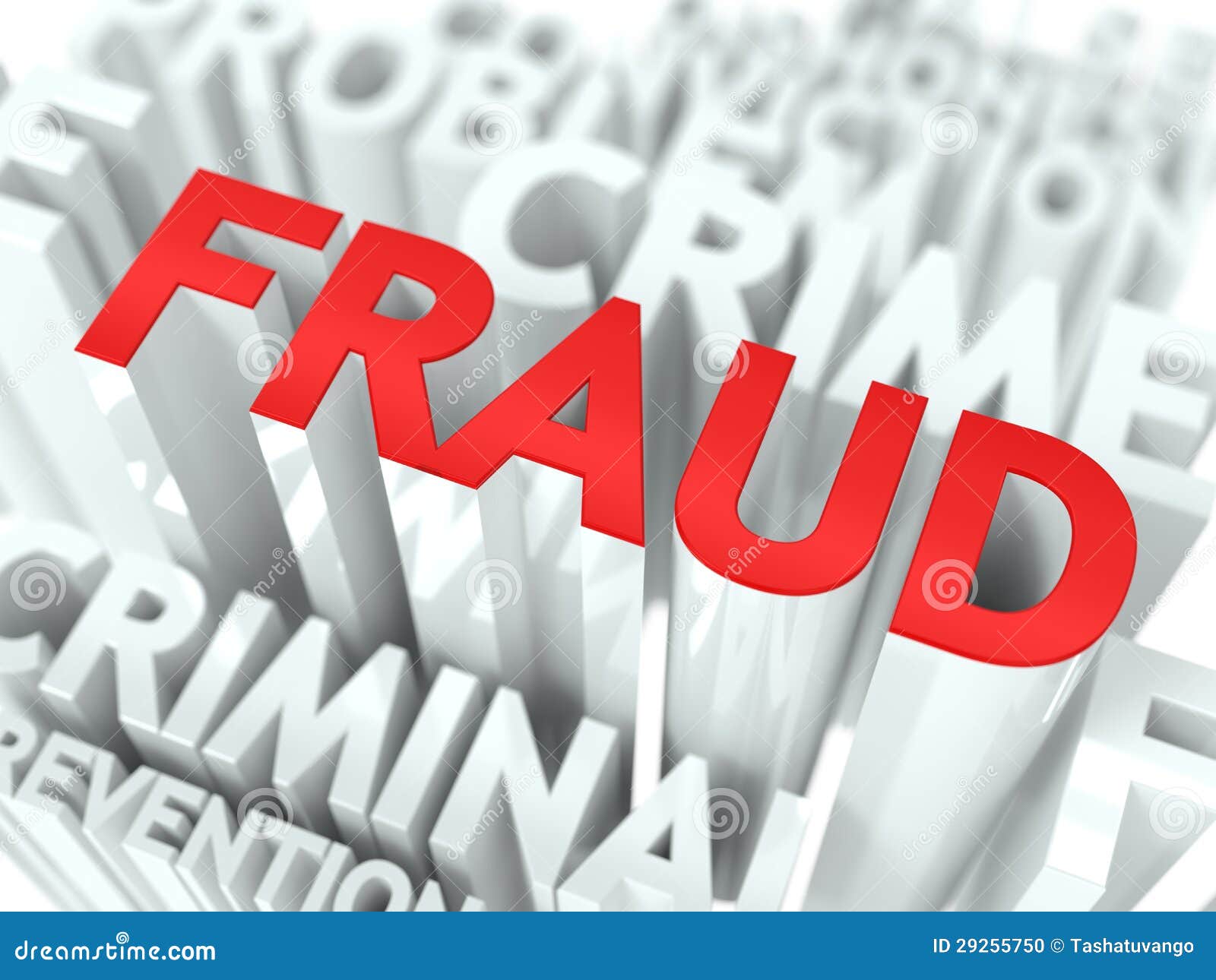 Fraud Background Conceptual Design. Stock Illustration - Illustration ...