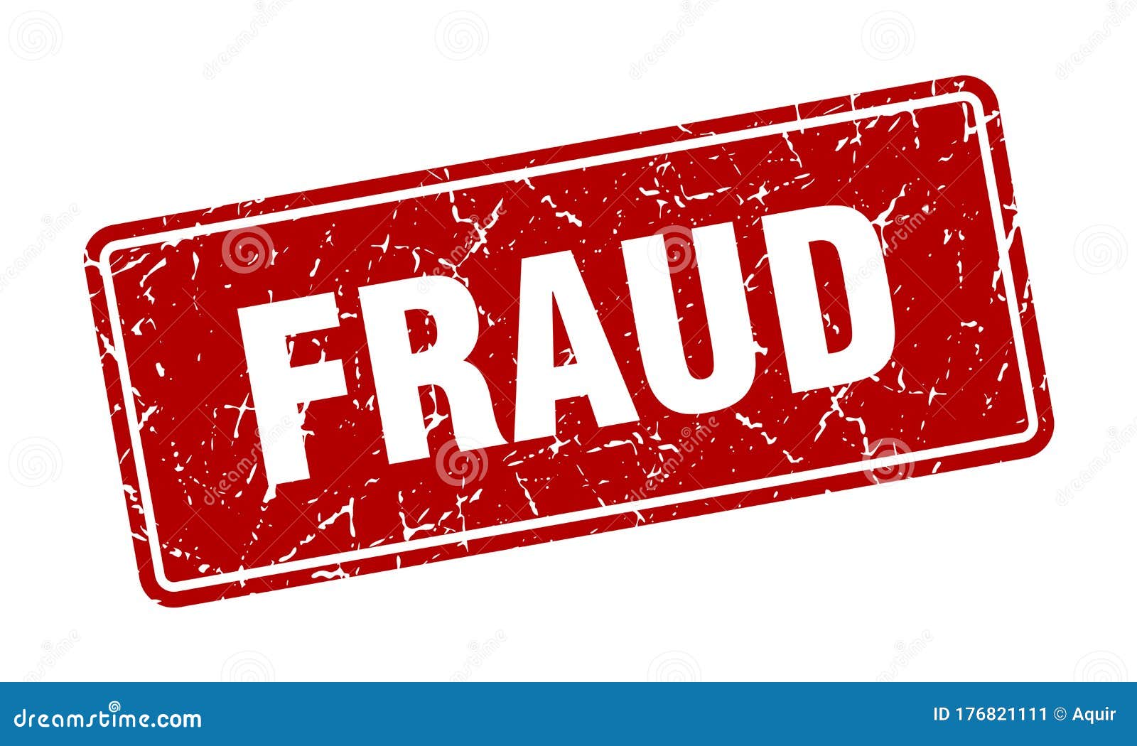 Fraud Sign. Fraud Grunge Stamp Stock Vector - Illustration of sticker ...