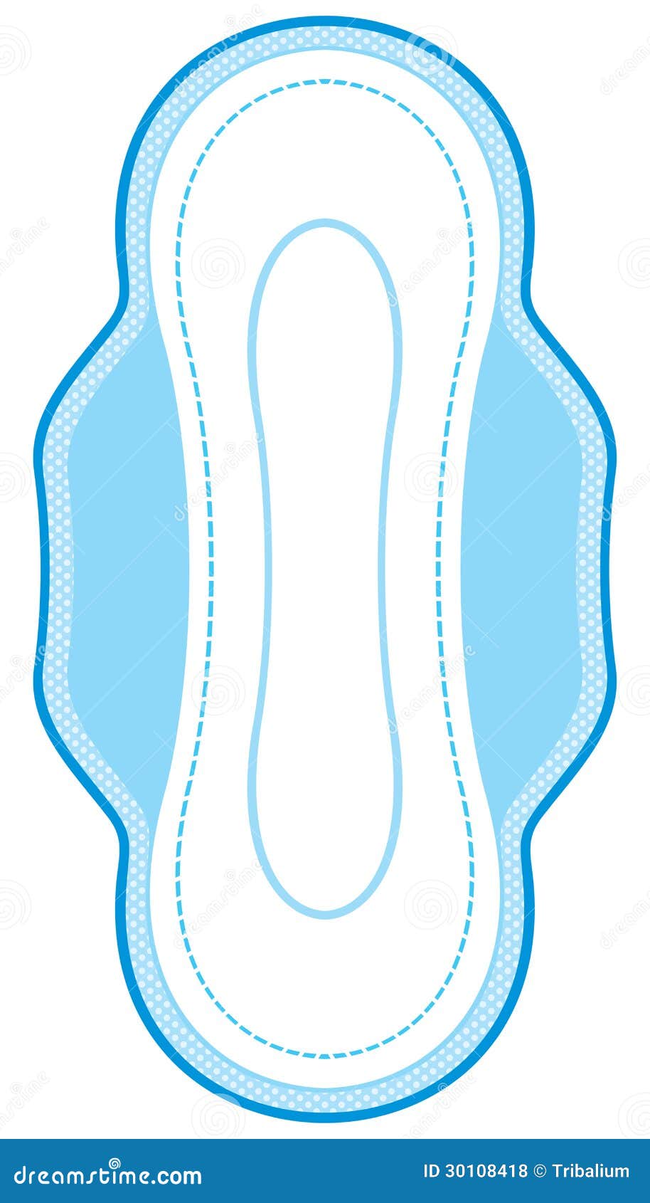 Hygienische Binde vektor abbildung. Illustration von weiblichkeit ...