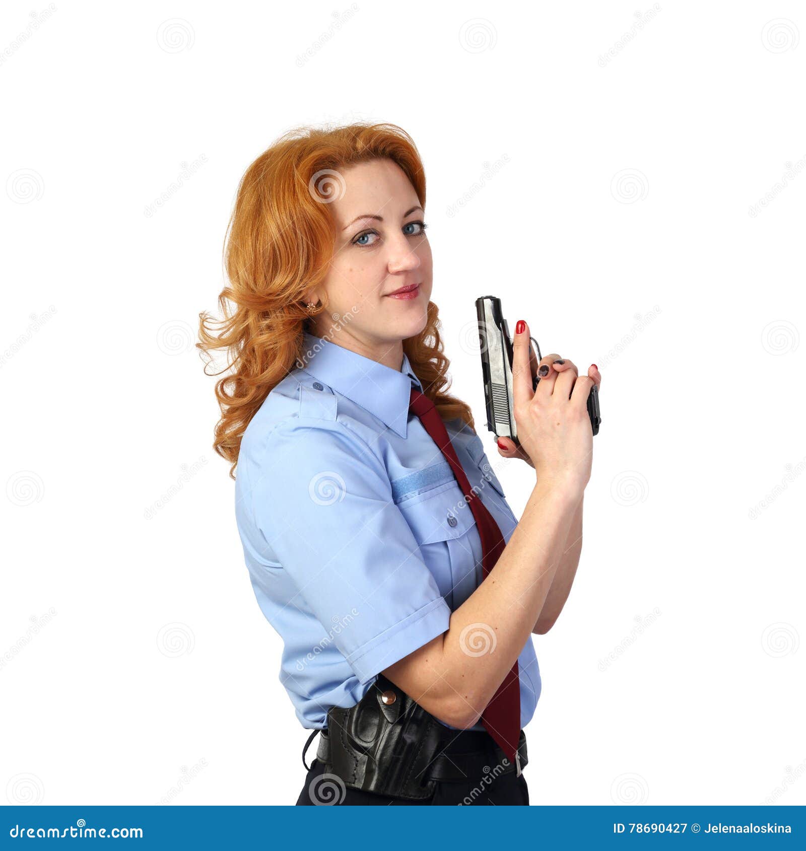 Frauenpolizeibeamte stockbild. Bild von berechtigung - 78690427