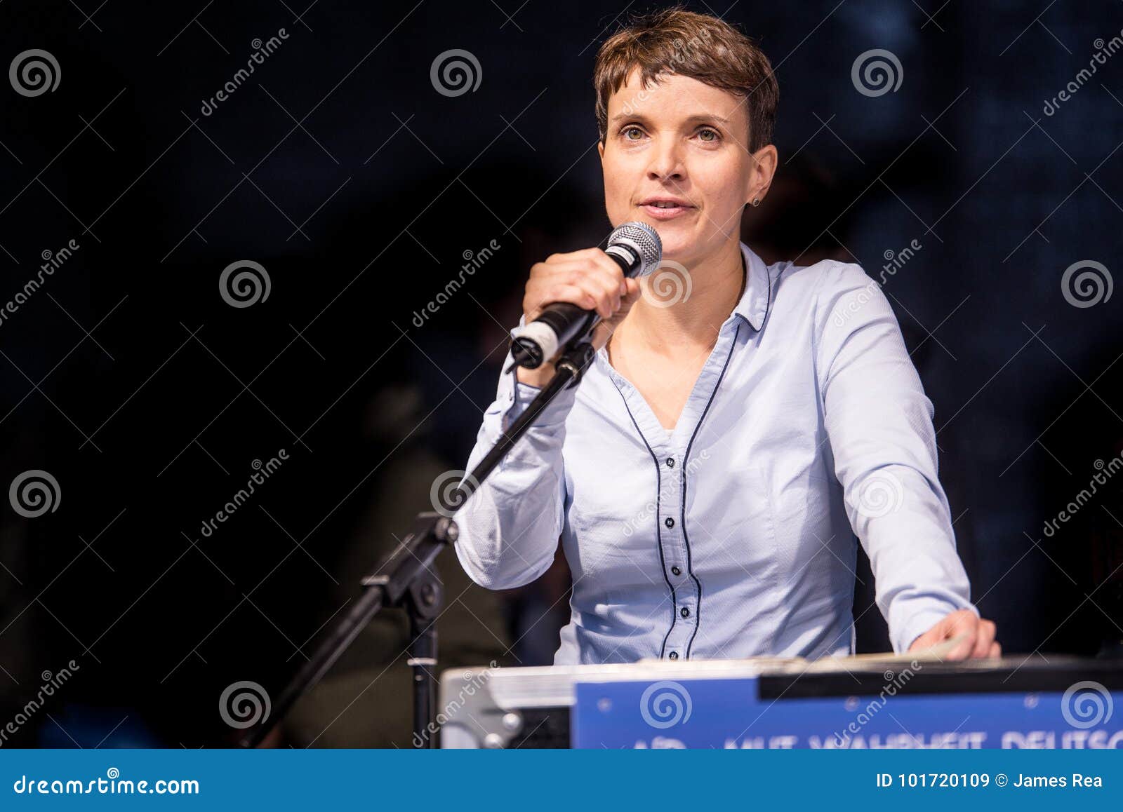 Frauke Petry speaking editorial stock image. Image of frauke - 101720109
