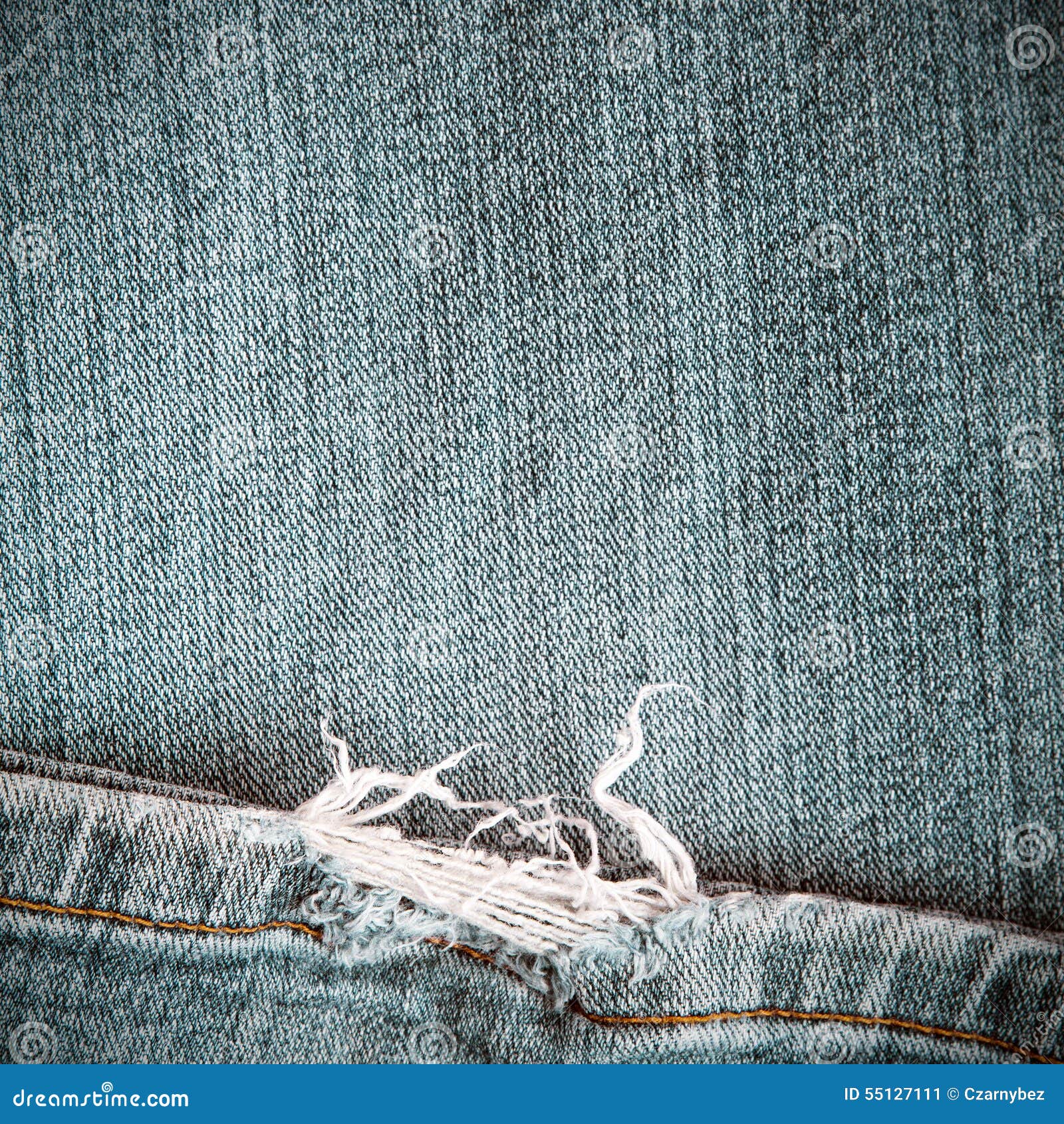 Frayed Blue Jeans Stock Image Image Of Pattern Cloth 55127111