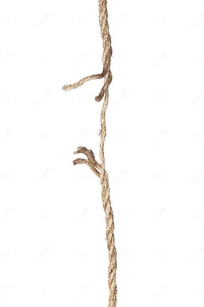 Frayed rope stock image. Image of unraveled, unraveling - 23369927