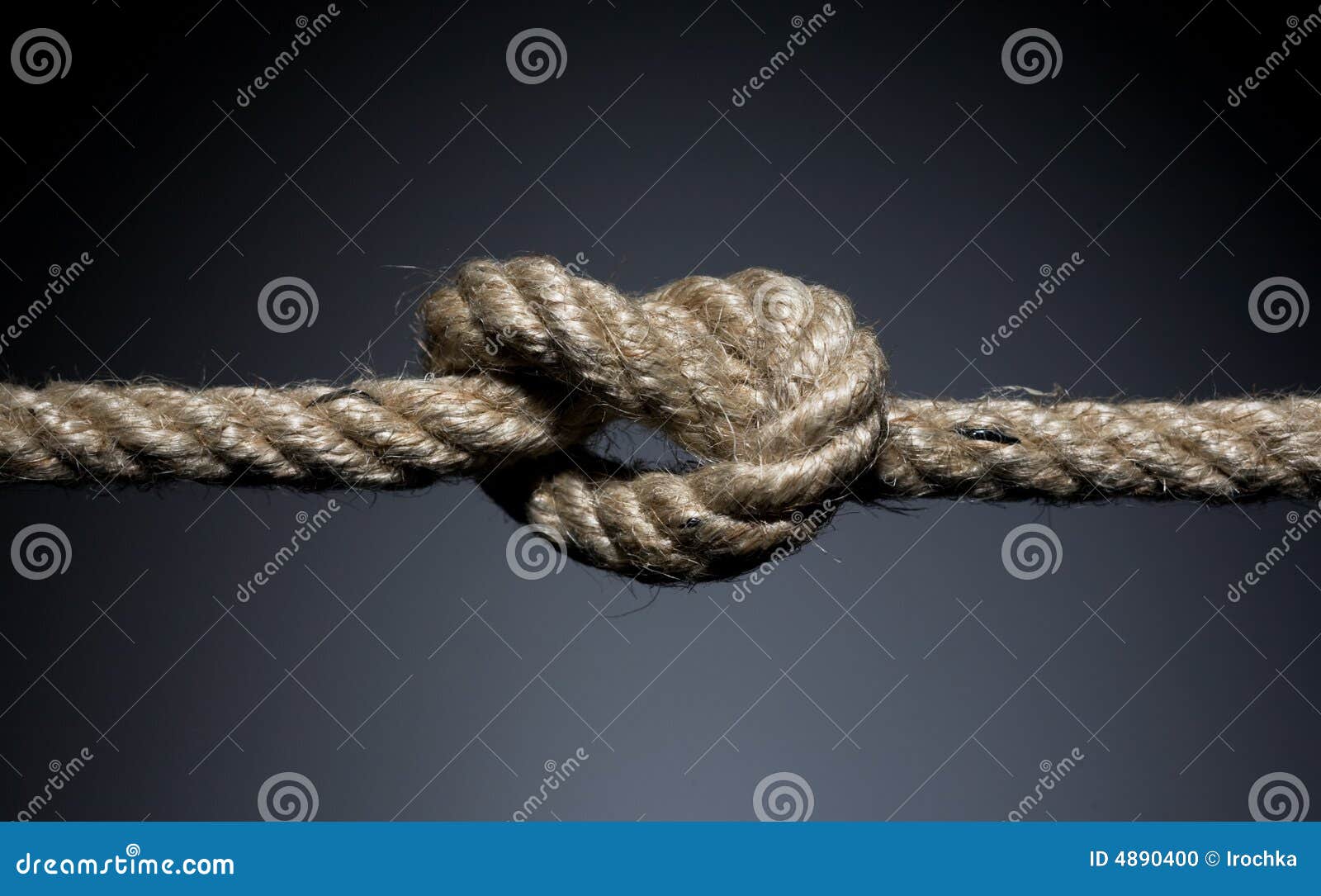 Frayed Rope On Leather Background Royalty-Free Stock Image ...
