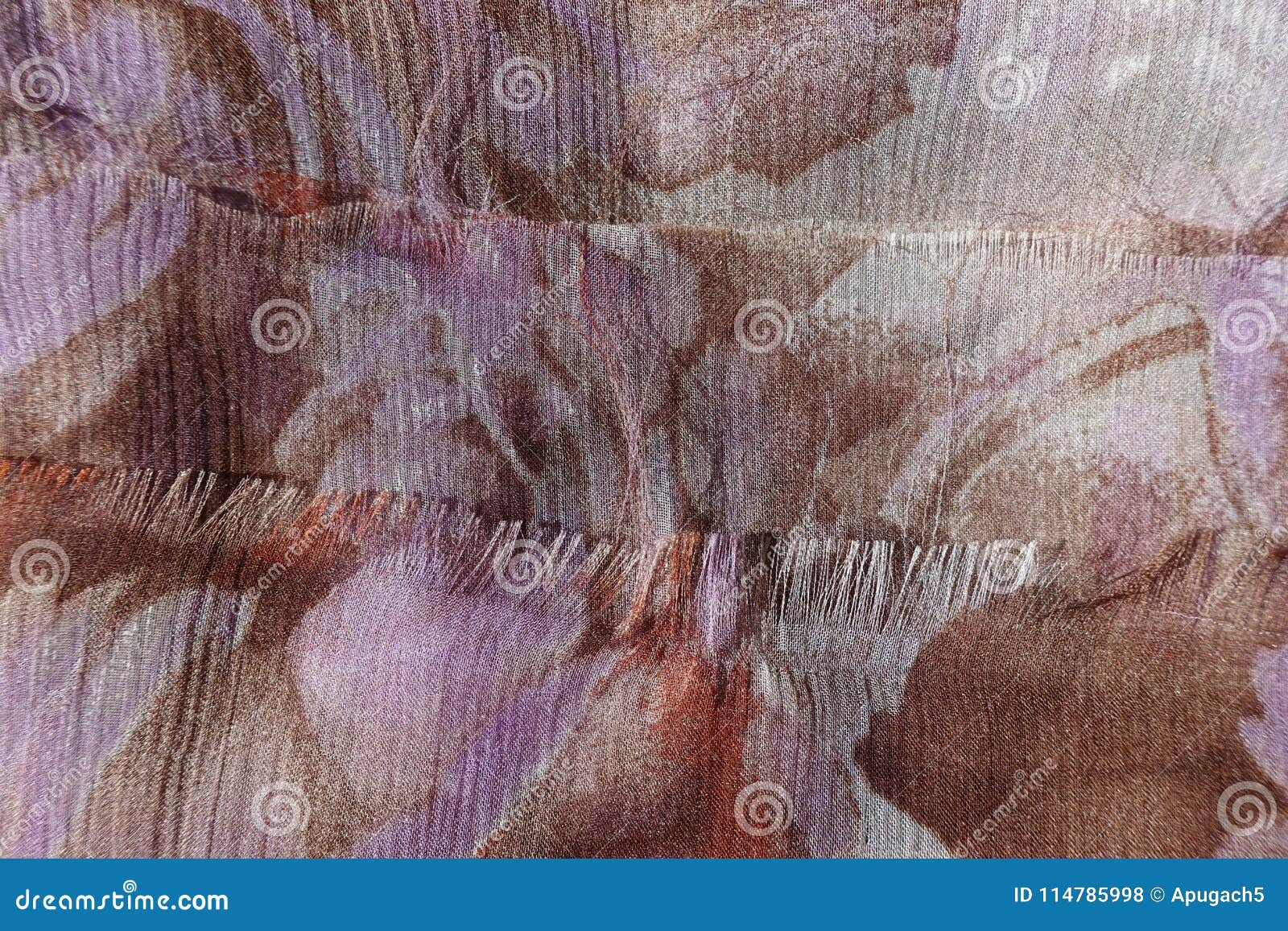 Fraying Edge of Beige Chiffon Fabric Stock Photo - Image of coloring ...