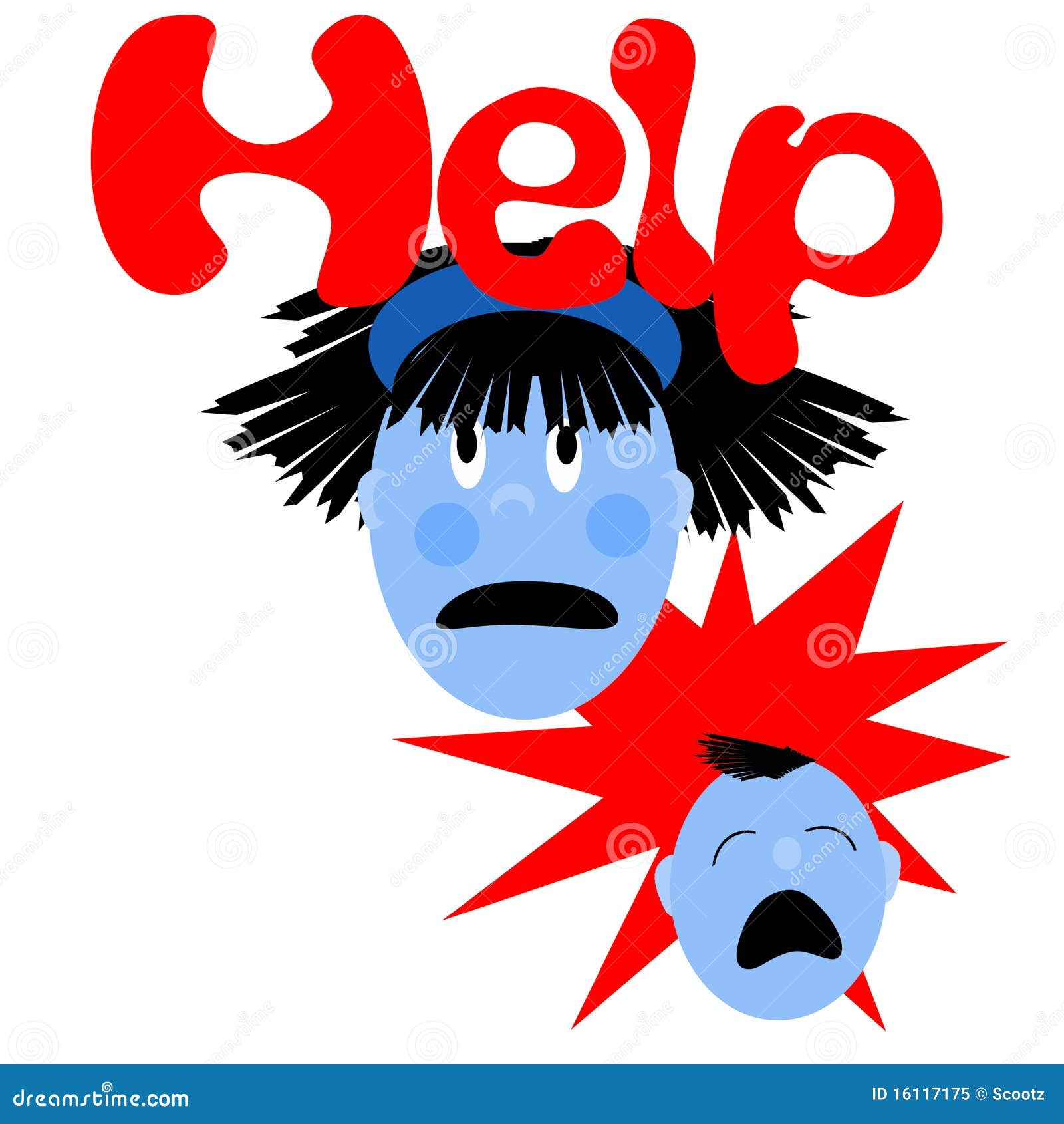 Frazzled mommy stock illustration. Illustration of relieve - 16117175