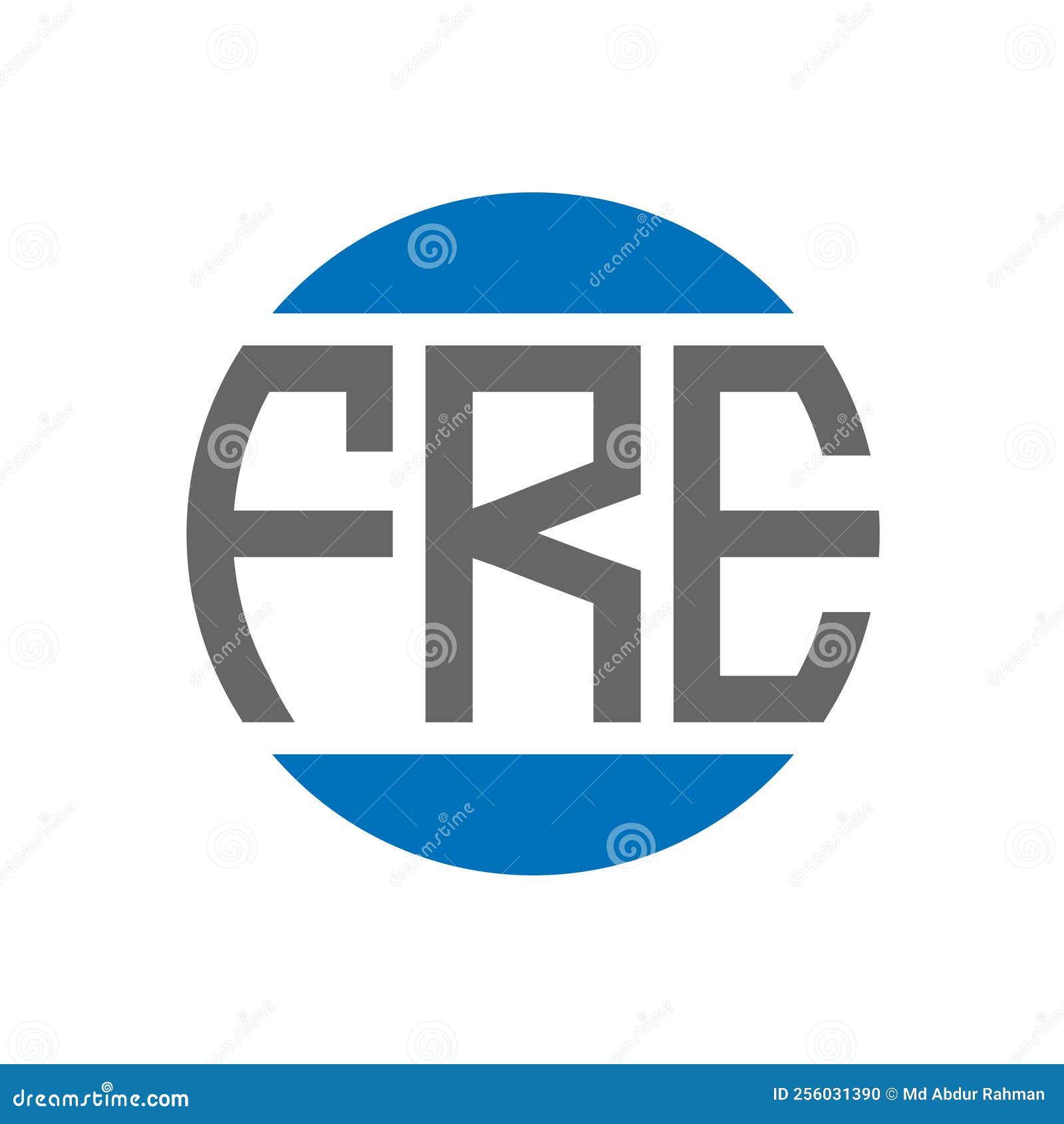 FRE Letter Logo Design On White Background. FRE Creative Initials ...
