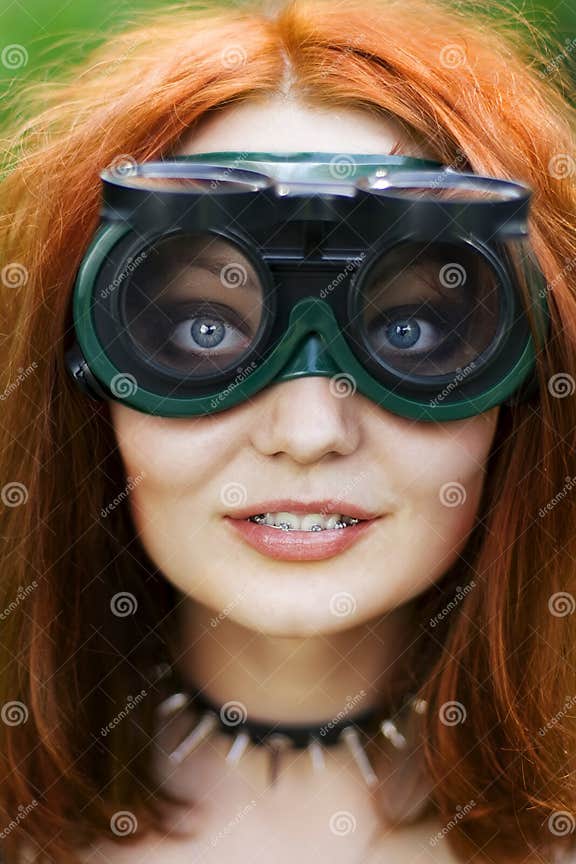 Freak portrait stock photo. Image of stage, female, punk - 10313336