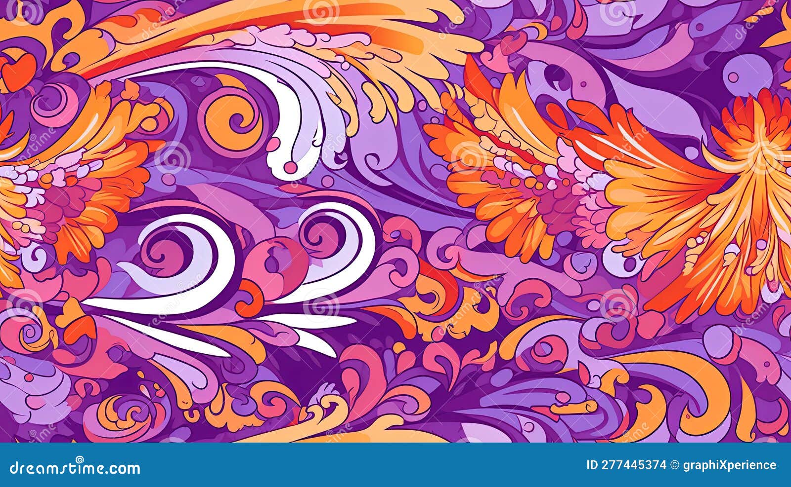 Freaky Color Fabric Pattern Design Stock Illustration - Illustration of ...