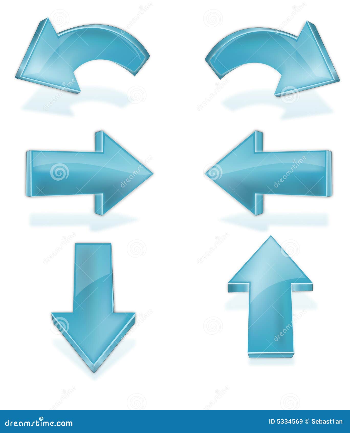 Frecce illustrazione vettoriale. Illustrazione di illustrazione - 5334569