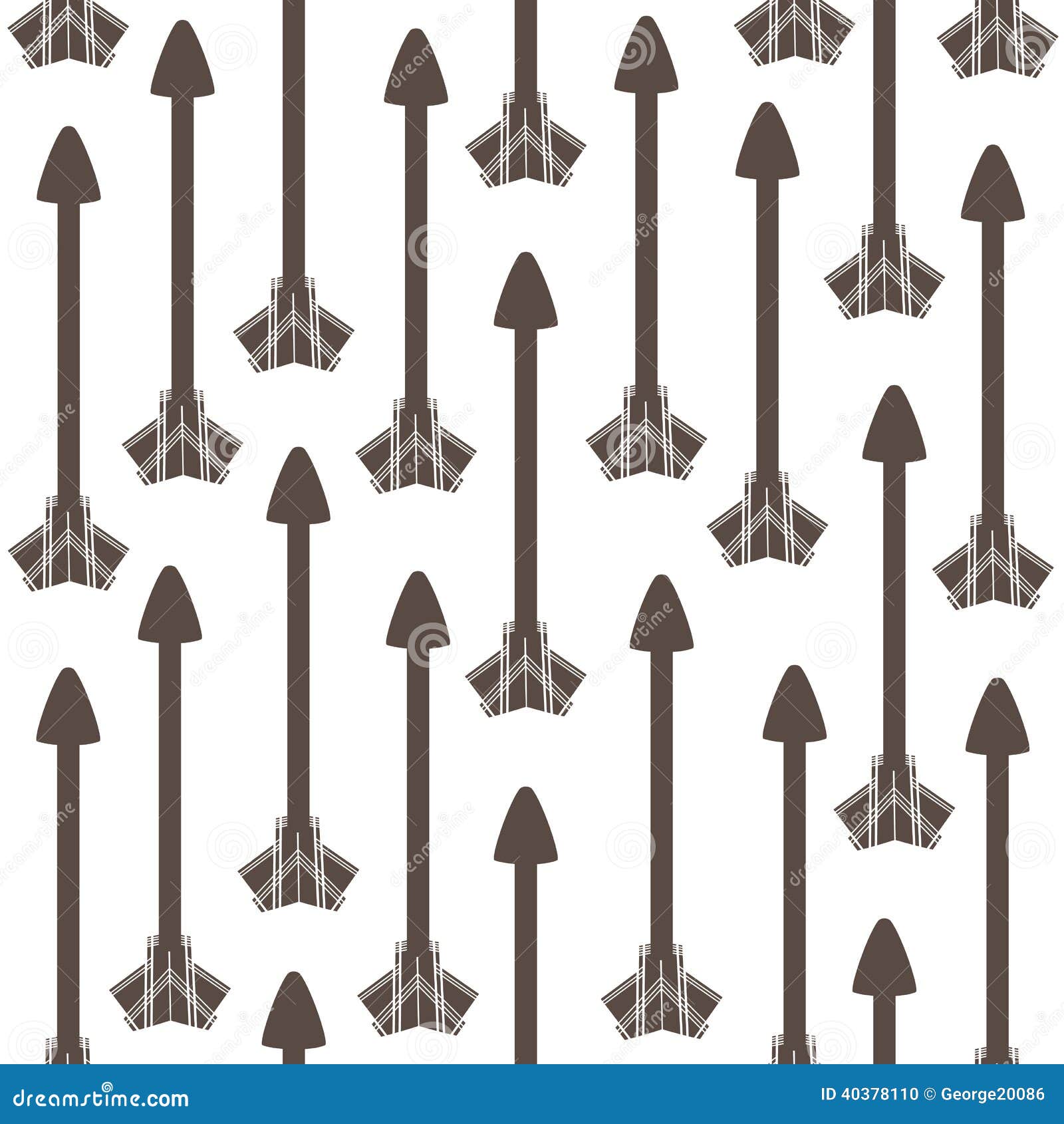 Frecce su un fondo bianco. illustrazione vettoriale. Illustrazione di ...