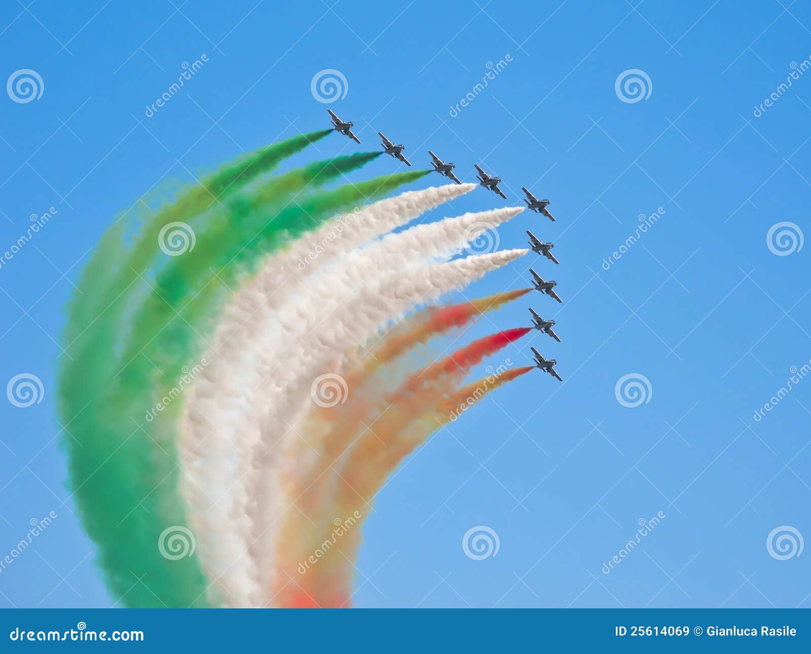 Frecce Tricolori Editorial Photo | CartoonDealer.com #25614069