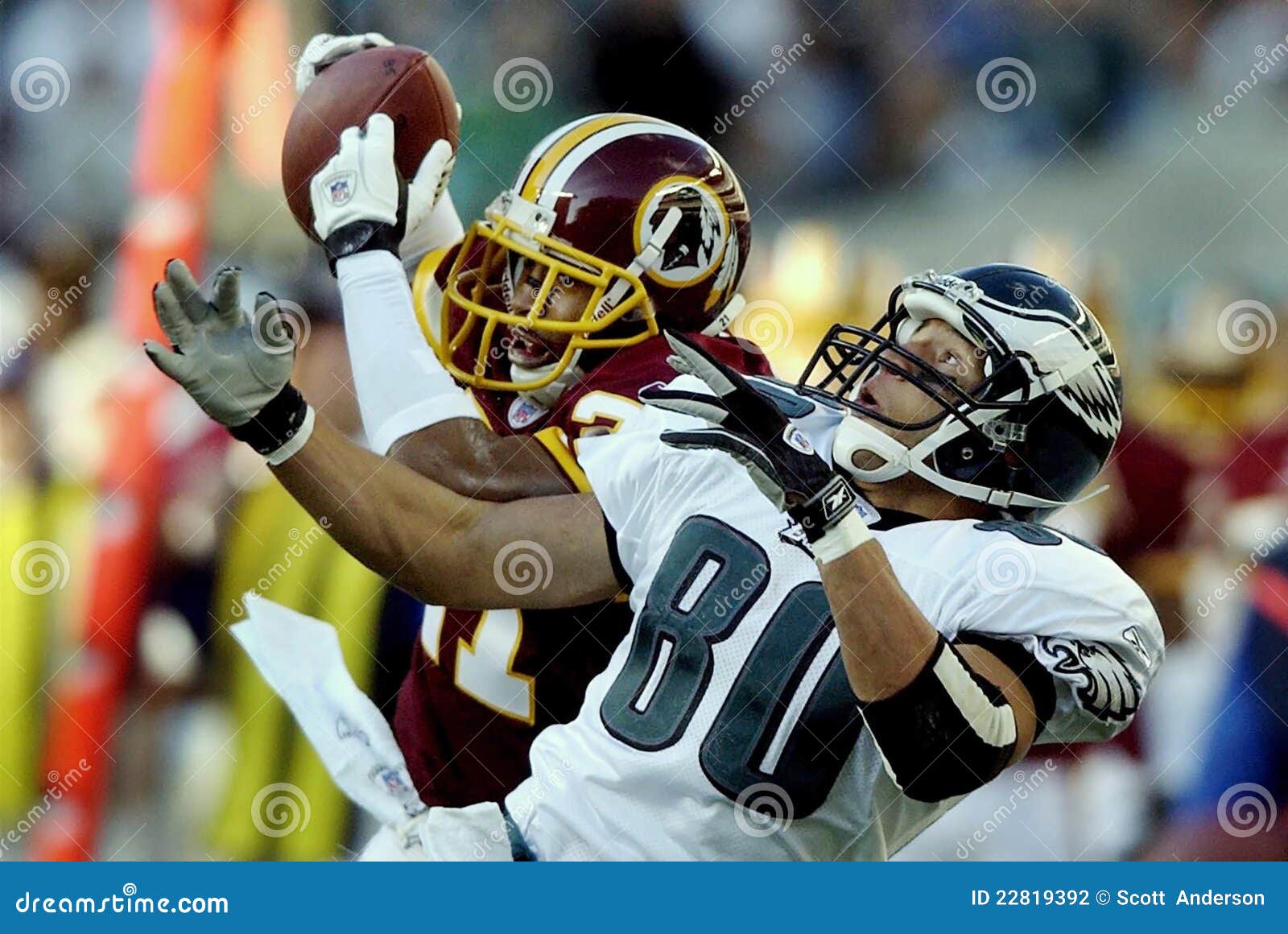 Fred Smoot James Thrash editorial photography. Image of national - 22819392