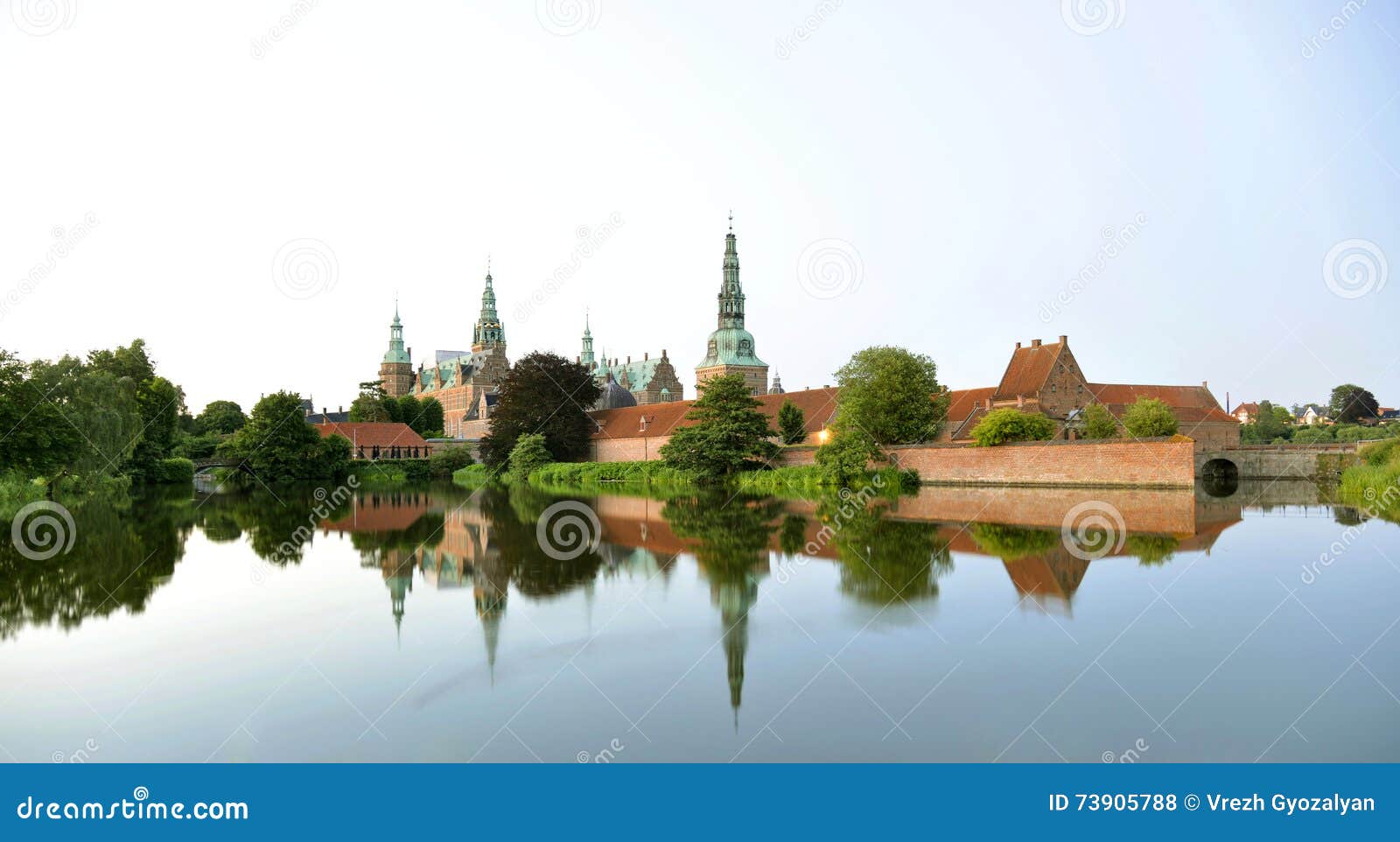 Frederiksborg Castle Hillerod, Denmark Stock Photo - Image of ...