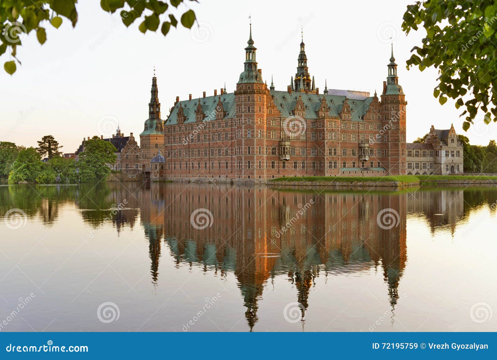 Frederiksborg Castle, Hillerod, Denmark Stock Image - Image of ...