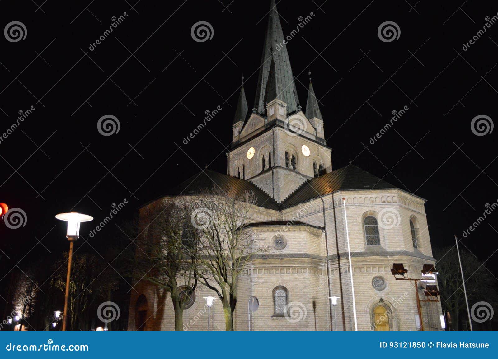 Frederikshavn in Denmark at Night Stock Photo - Image of frederikshavn ...