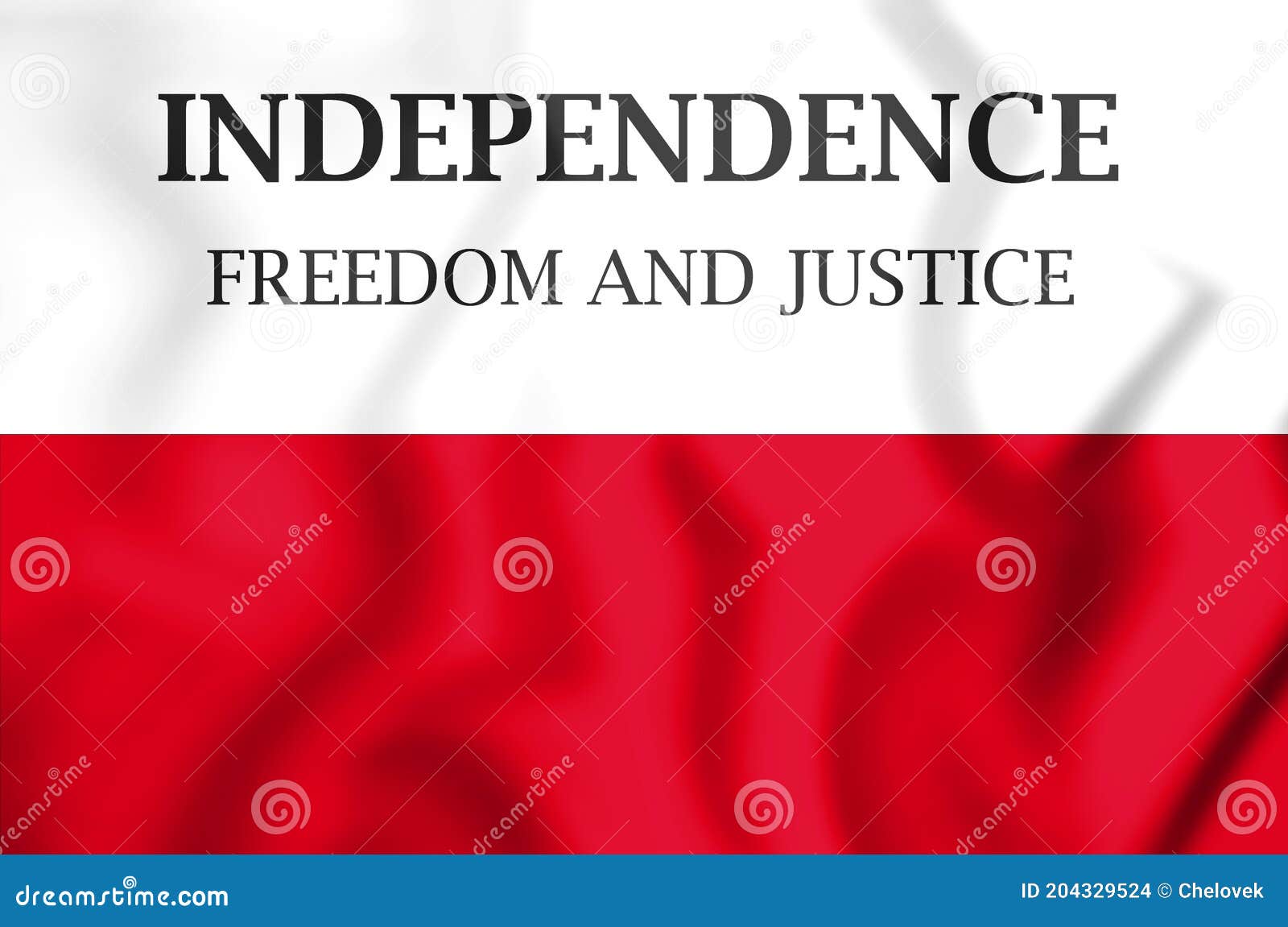 3D Fredonian Rebellion Flag, 1826. Stock Illustration - Illustration of ...