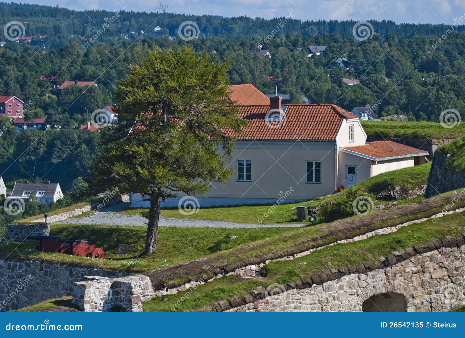 Fredriksten Fortress (laboratory) Stock Image - Image of expertise ...
