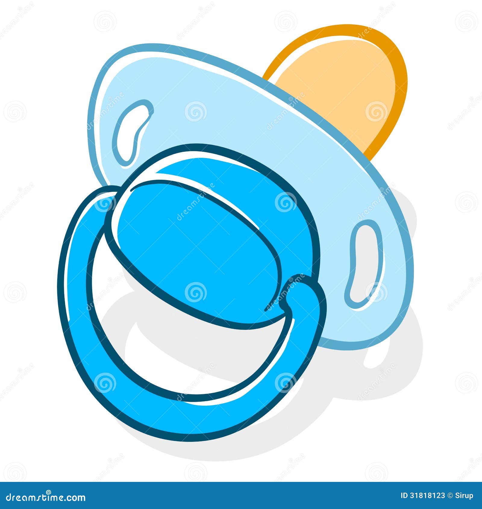 Fredsmäklare eller napp vektor illustrationer. Illustration av spädbarn ...