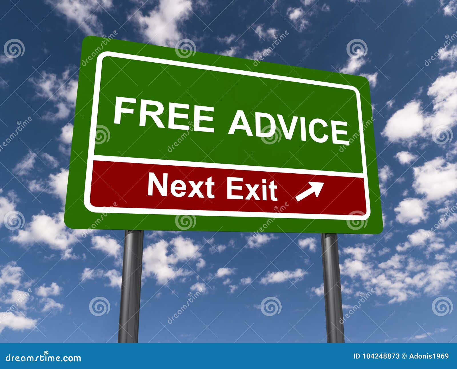 Free advice stock illustration. Illustration of next - 104248873