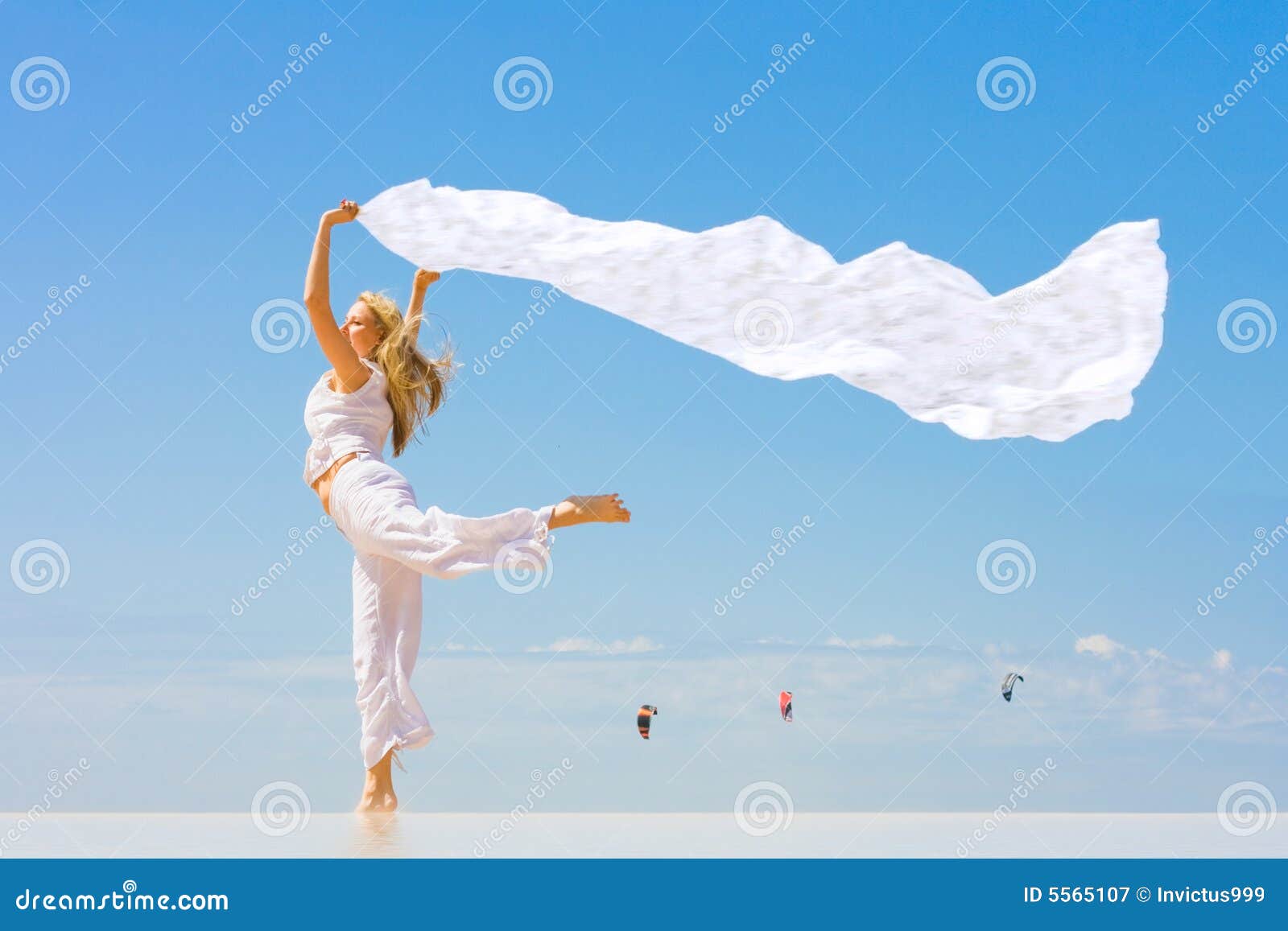 Free as a wind stock image. Image of beautiful, pretty - 5565107