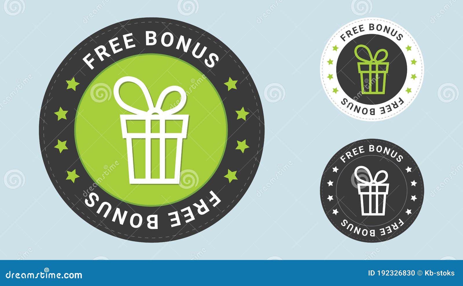 Free Bonus Stamp Vector Illustration. Stock Vector - Illustration of ...