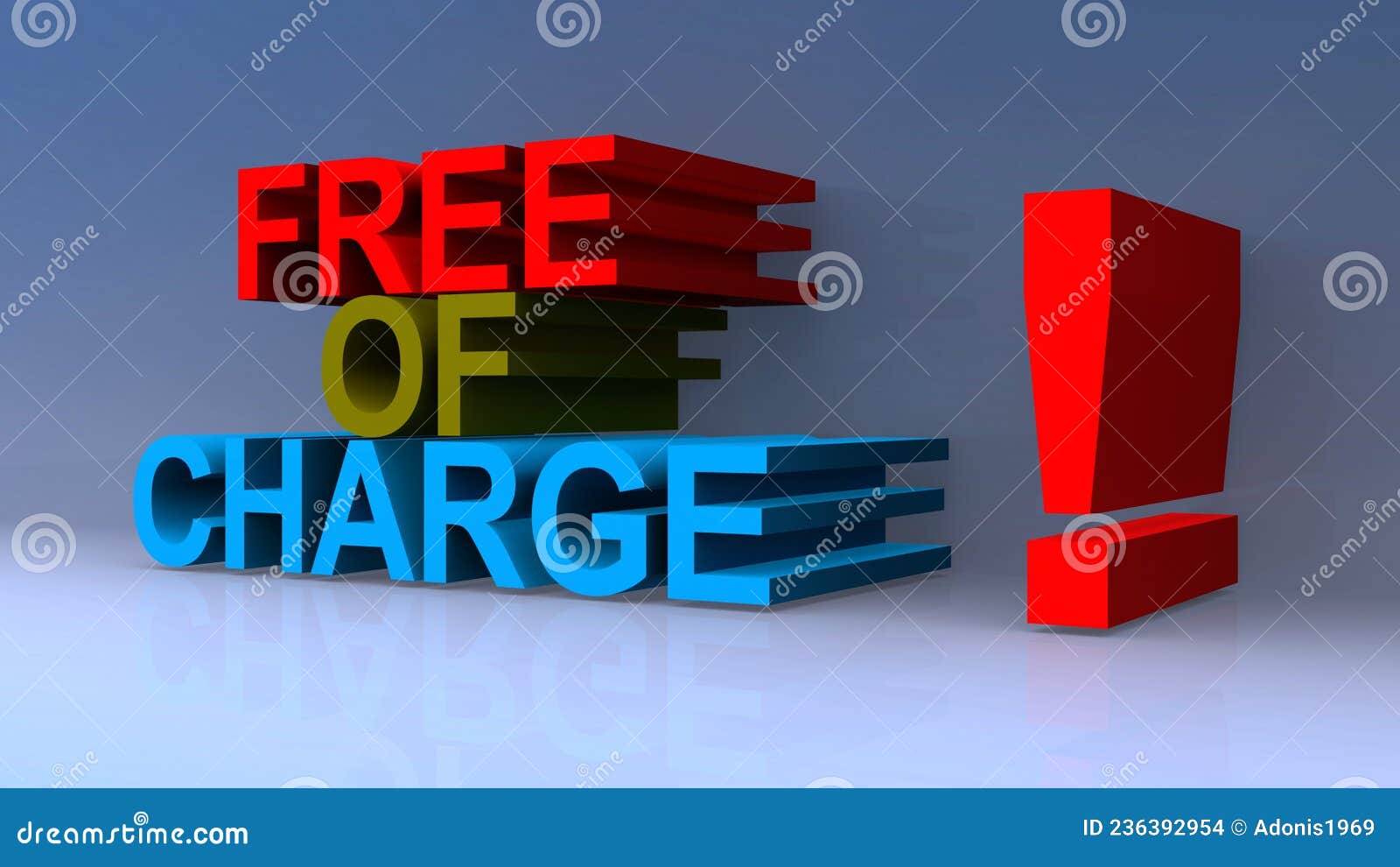 Free of charge on blue stock illustration. Illustration of shape ...