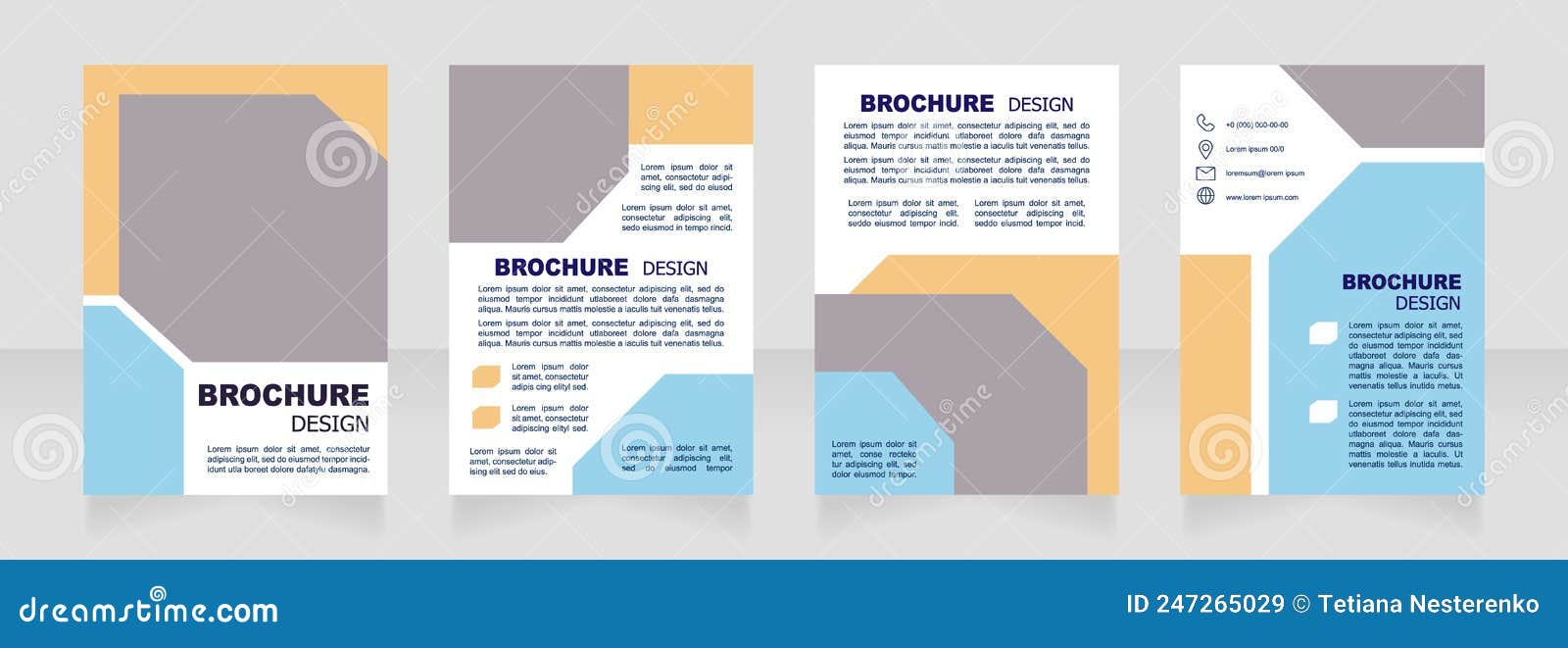 Free Coding Educational Program for Beginners Blank Brochure Design ...