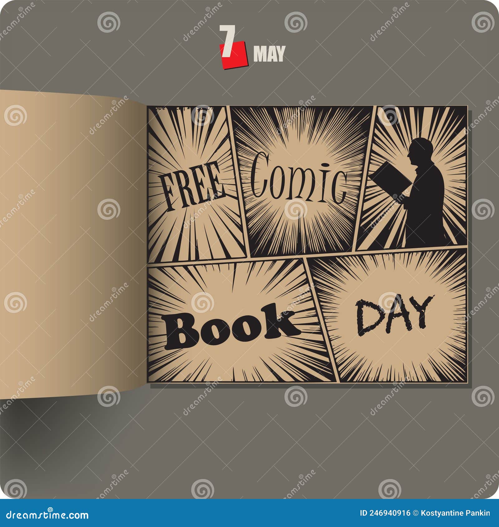 Free Comic Word Exploding Vector Illustration | CartoonDealer.com ...