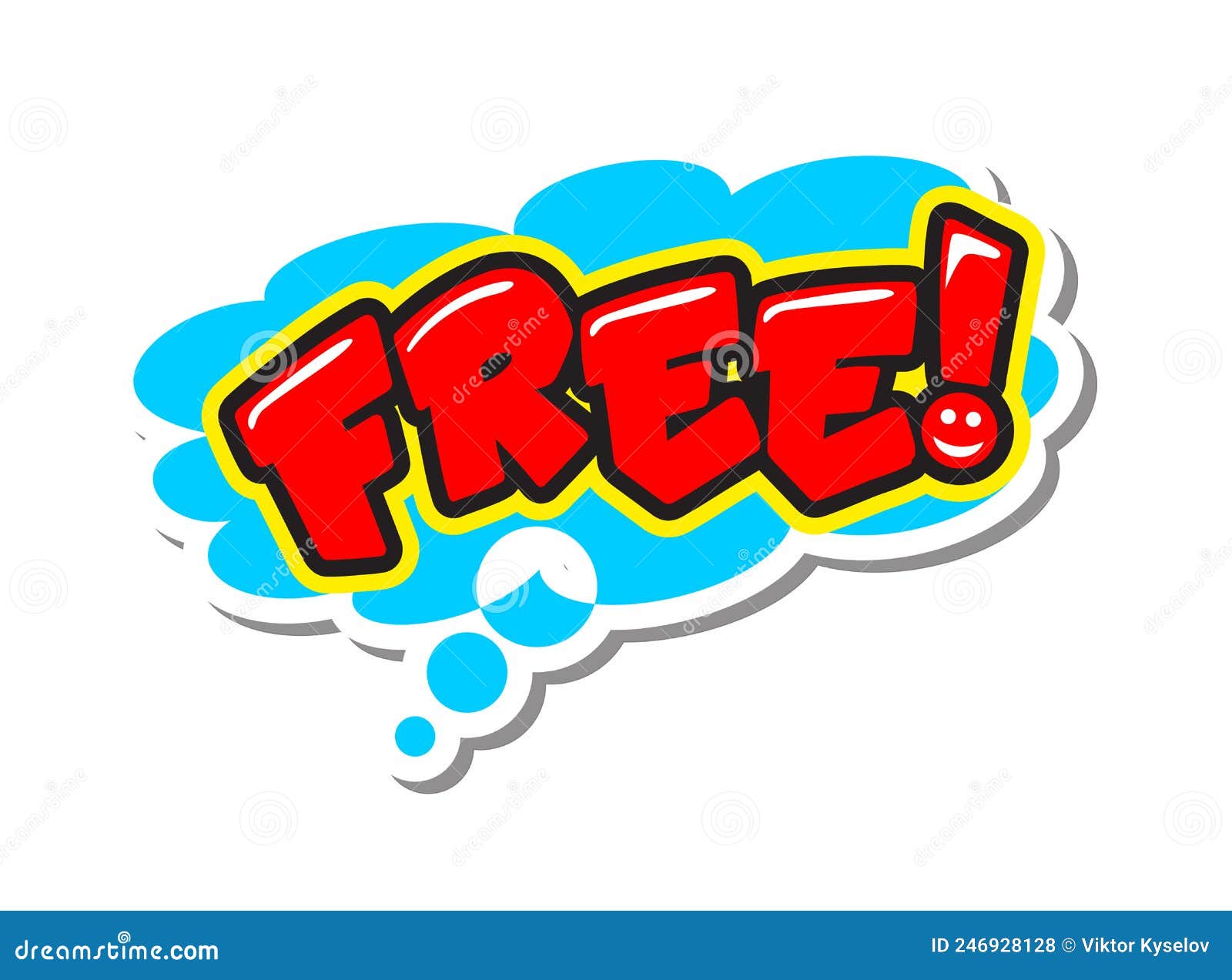 Free Comic Word Exploding Vector Illustration | CartoonDealer.com ...