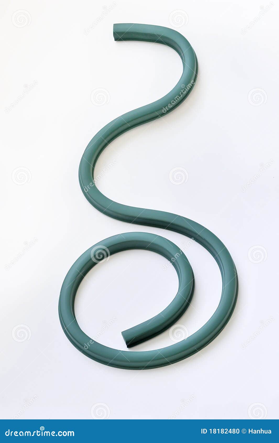 Free Deformation Of The Plastic Tube Stock Photo - Image of depicting ...
