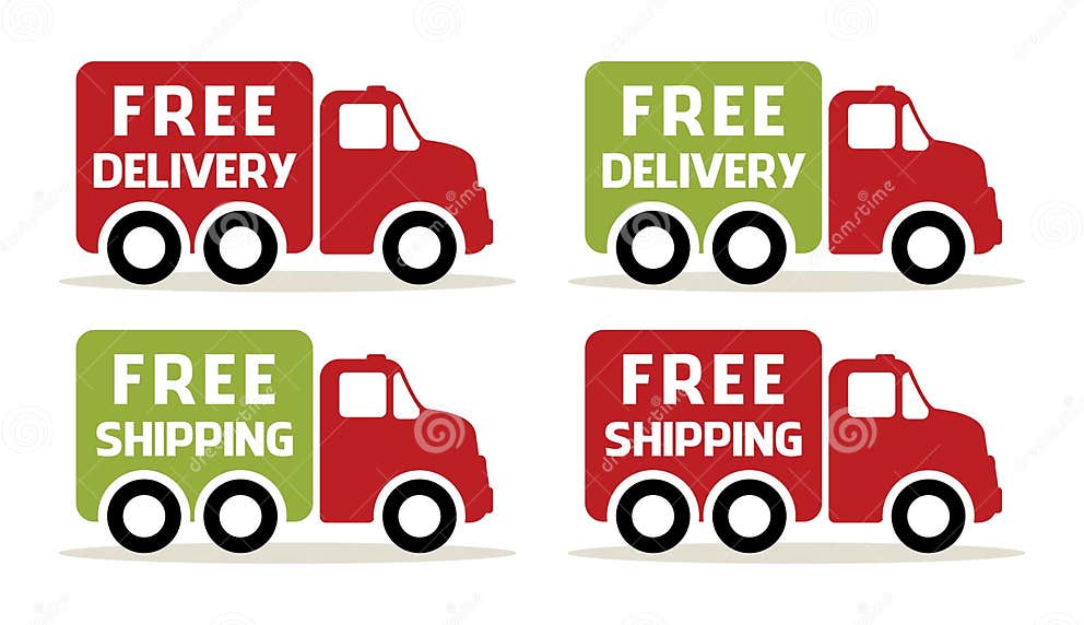 Free delivery stock vector. Illustration of deliver, parcel - 29473432