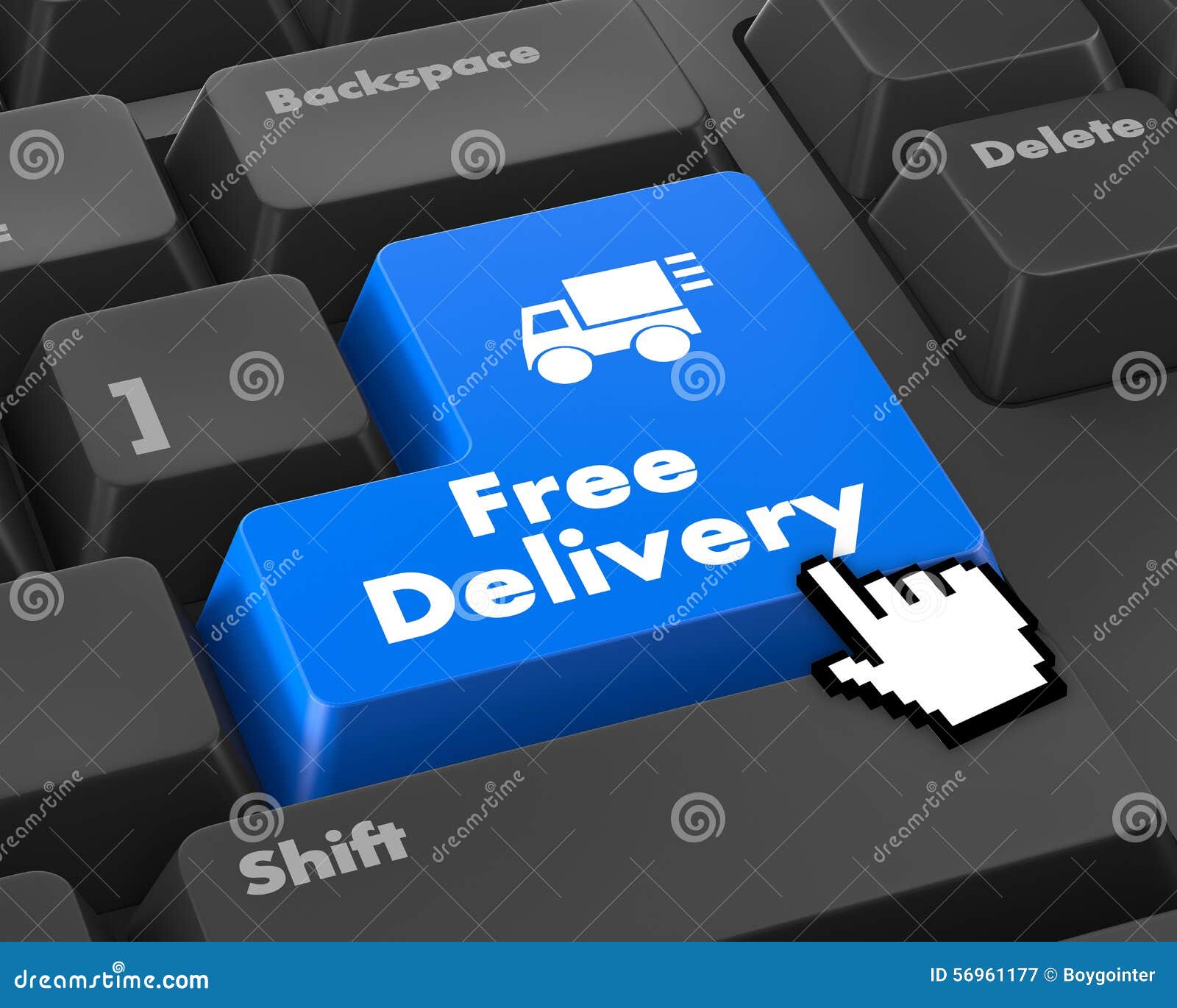 Free Delivery Royalty-Free Stock Photo | CartoonDealer.com #56961177