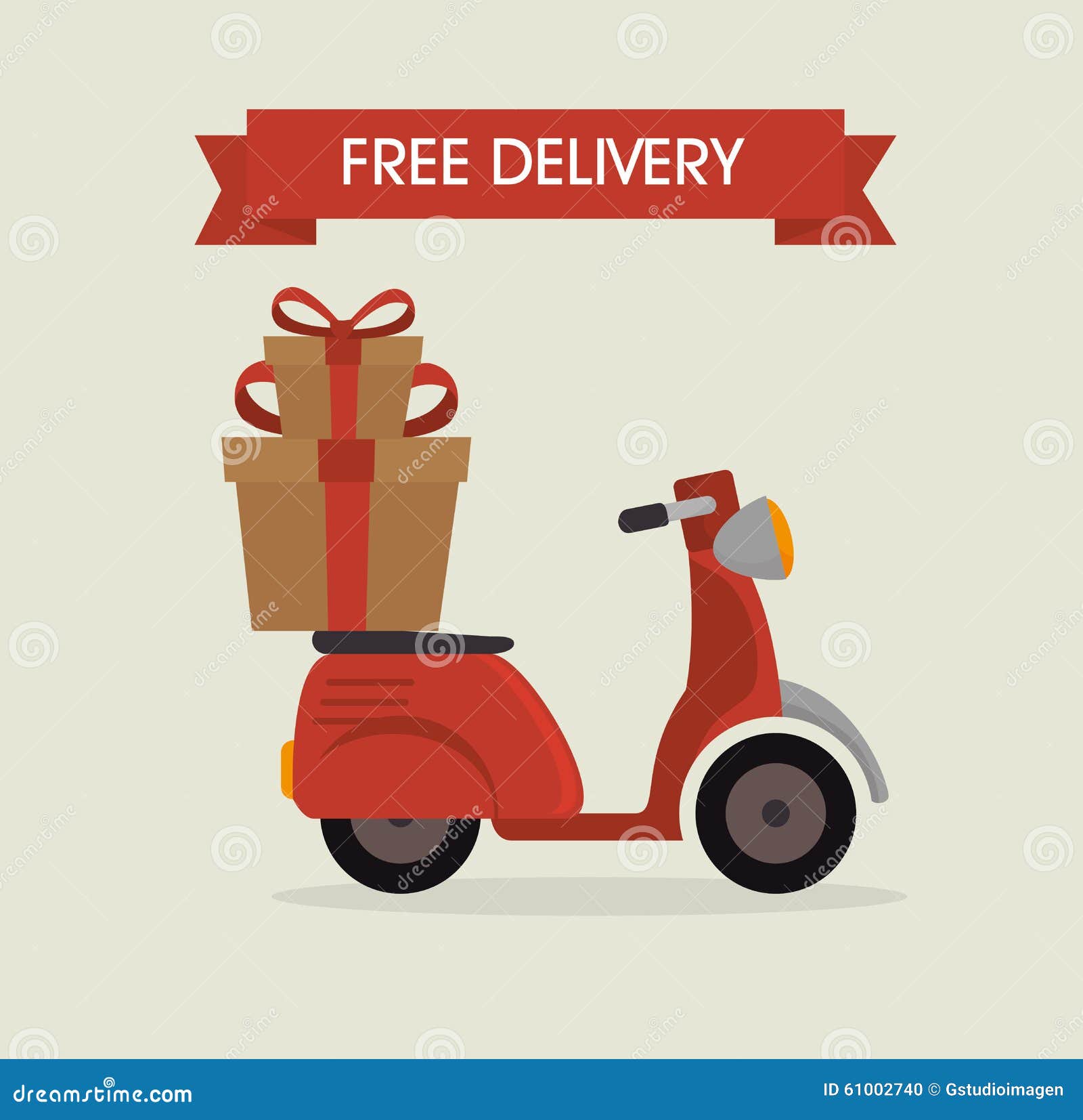 Free delivery and shipping stock vector. Illustration of conceptual ...
