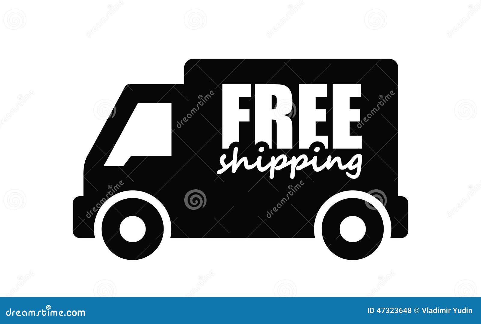 Free delivery stock vector. Illustration of icons, package - 47323648