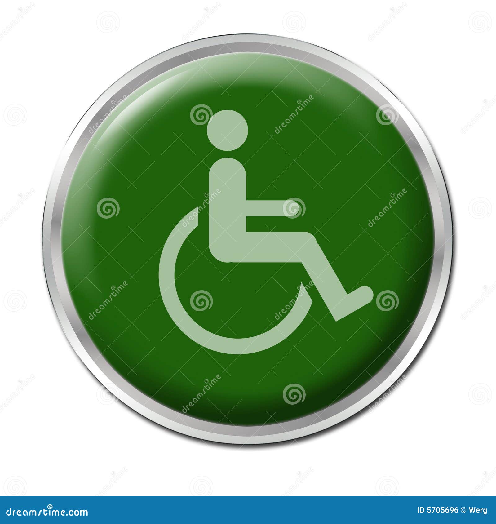 Free for Disabled stock illustration. Illustration of disabled - 5705696