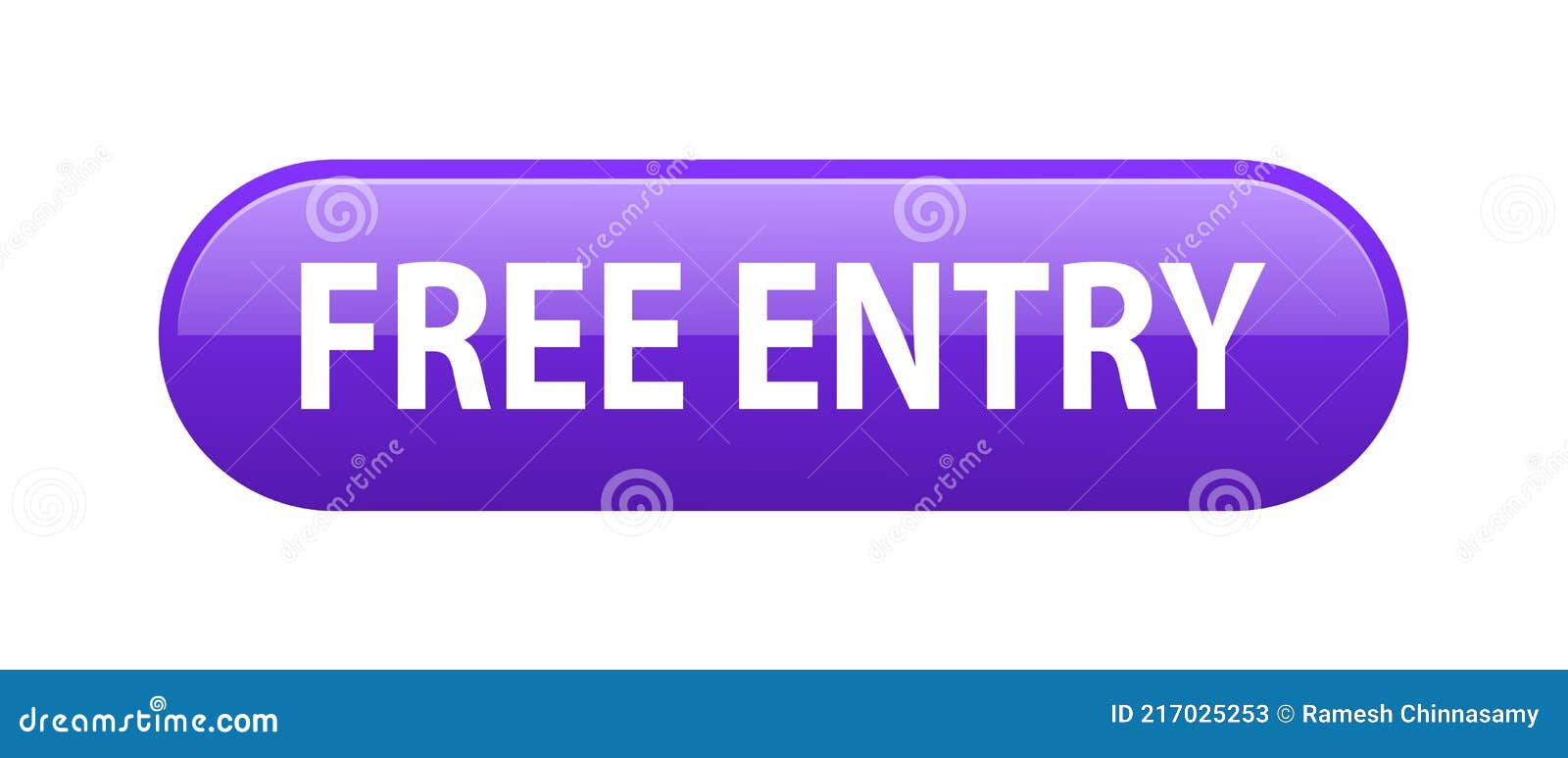 Free entry button stock vector. Illustration of doorway - 217025253