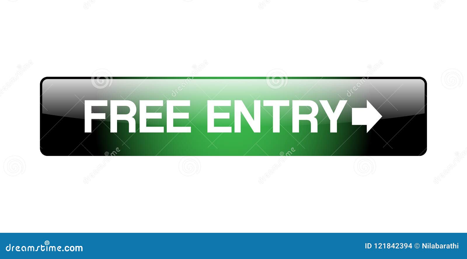 Free entry button stock illustration. Illustration of doorway - 121842394