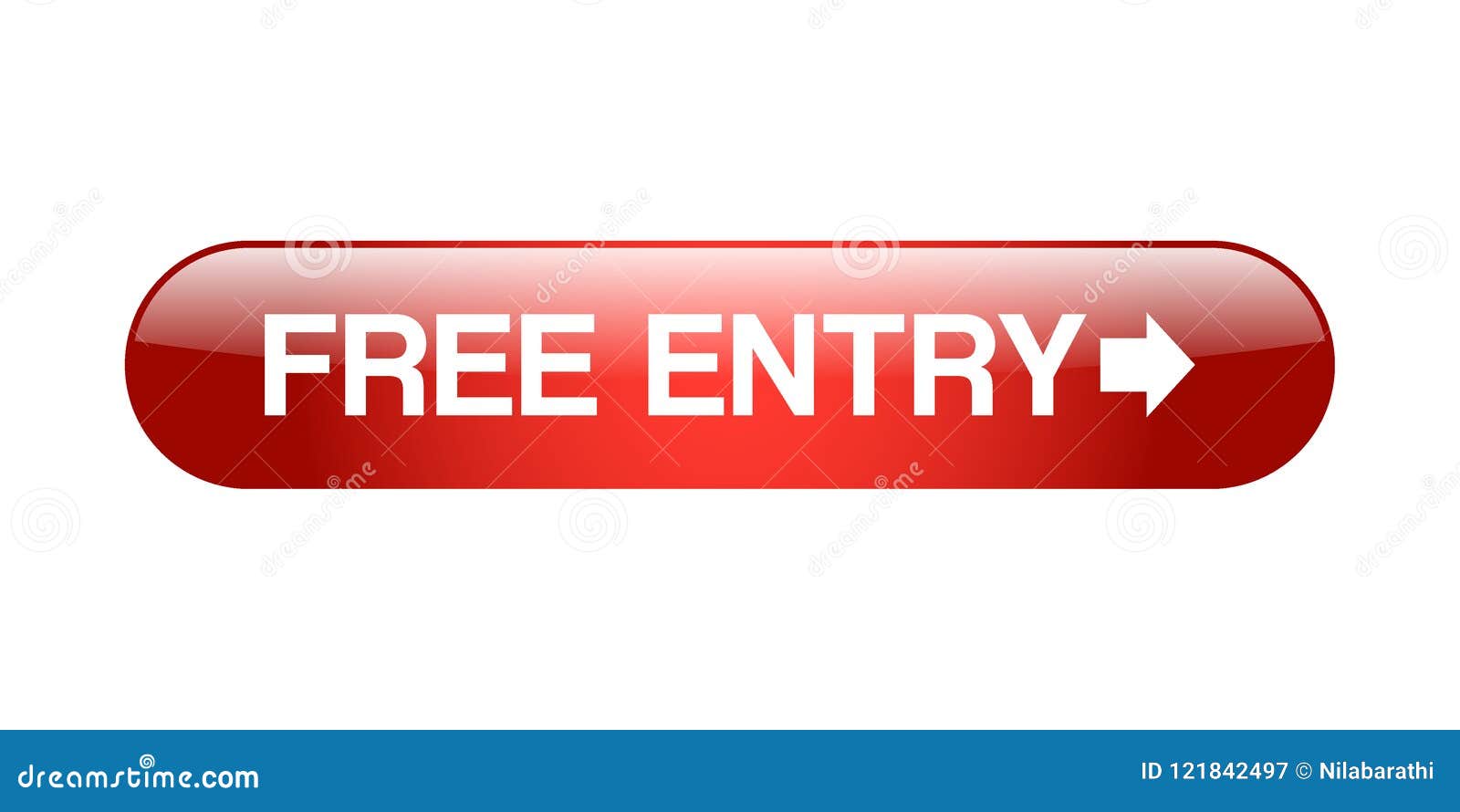 Free entry button stock illustration. Illustration of computer - 121842497