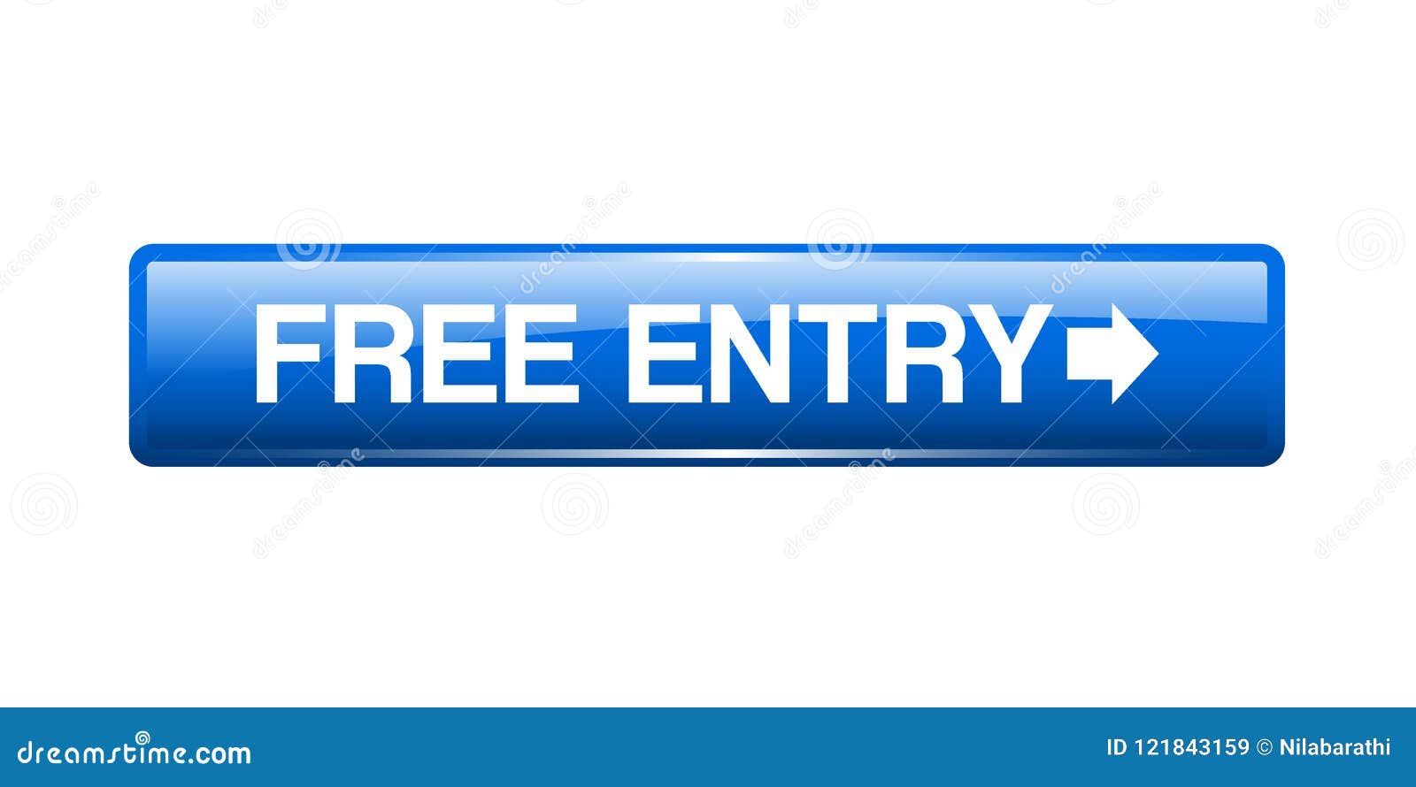 Free entry button stock illustration. Illustration of appearance ...